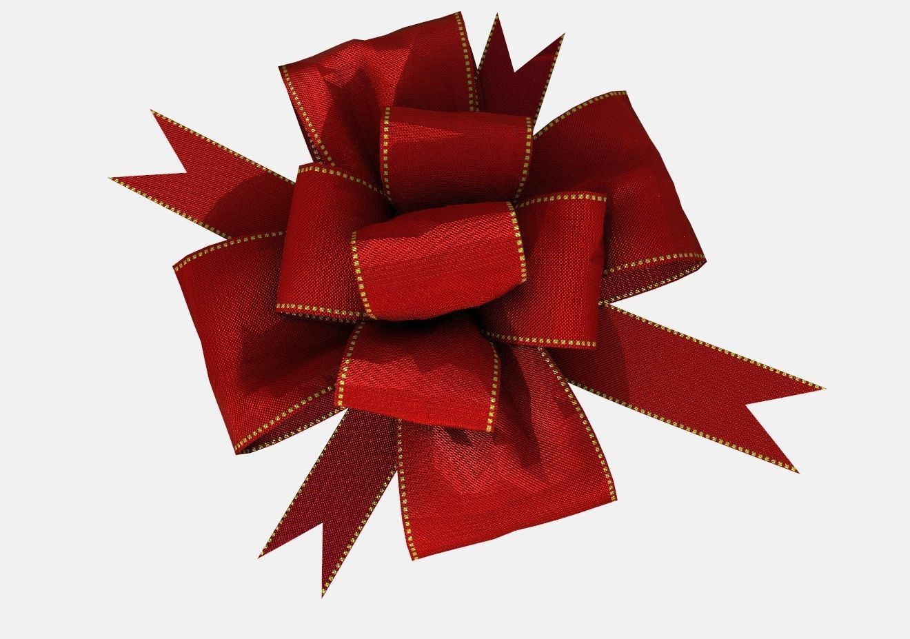 3D model GIFT BOW VR / AR / low-poly | CGTrader