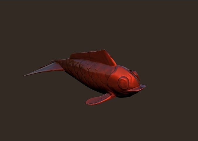 simple fish fishing lure model 3D model 3D printable | CGTrader