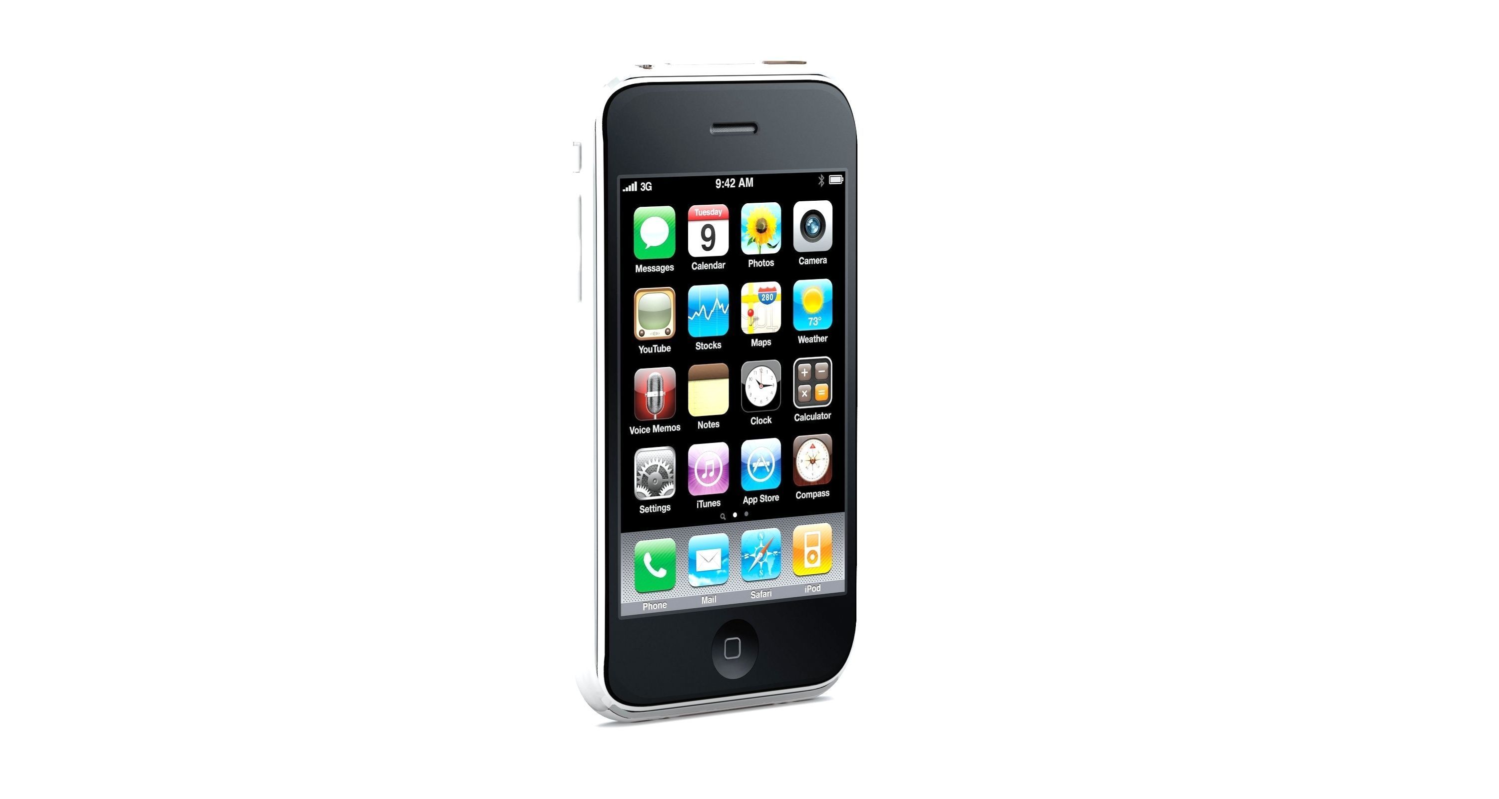 Apple iPhone 3GS 3D model | CGTrader
