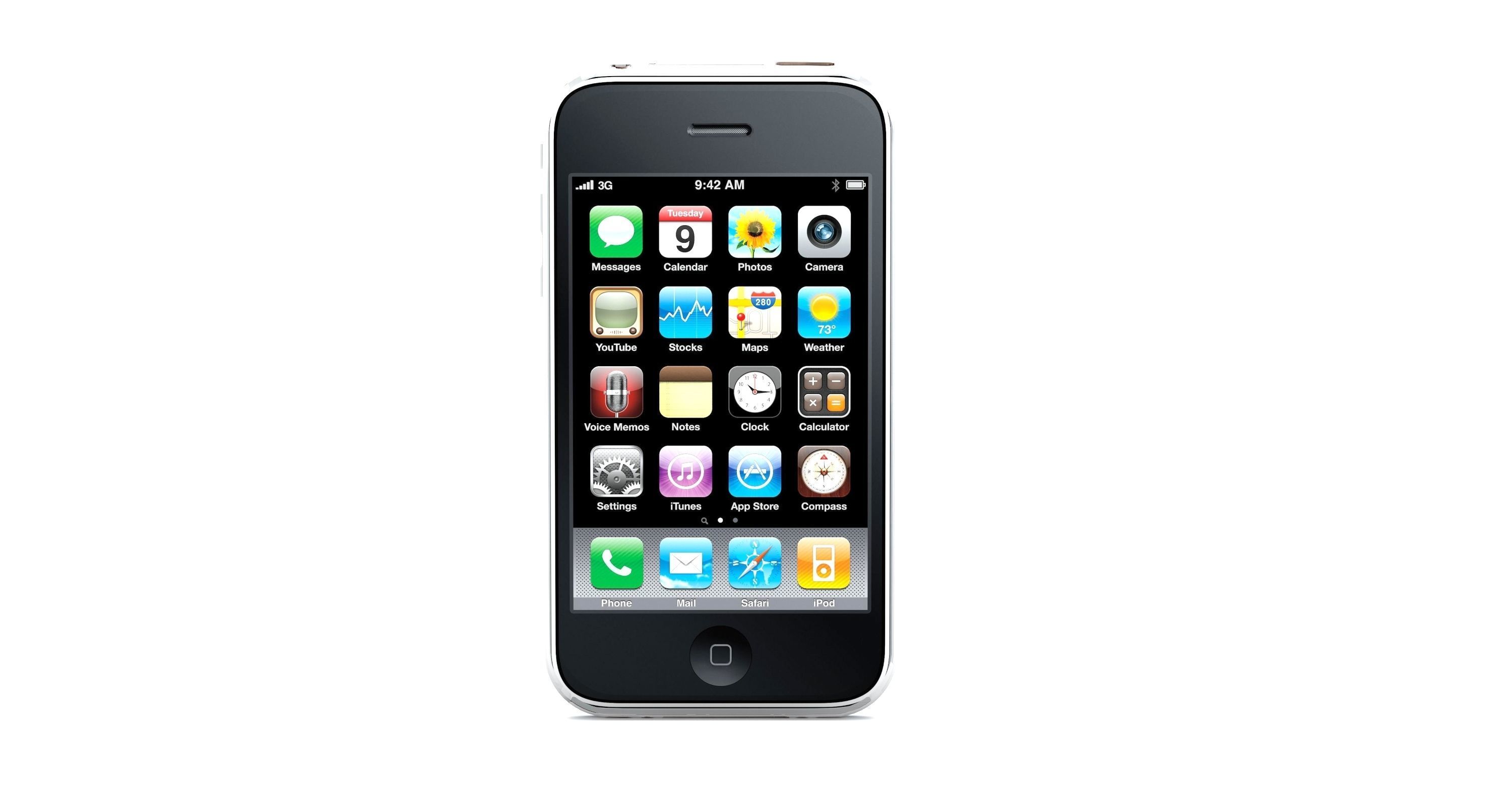 Apple iPhone 3GS 3D model | CGTrader