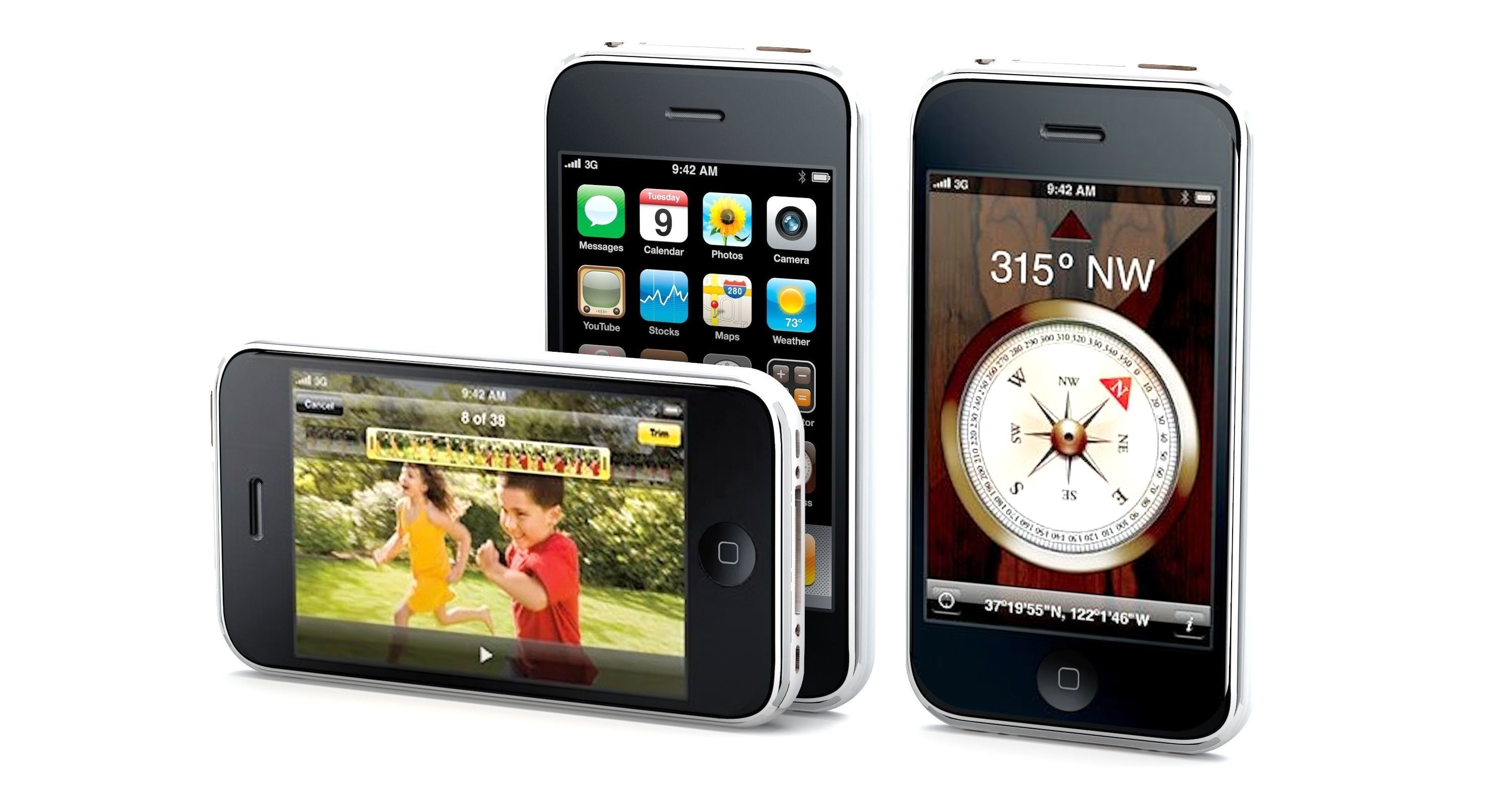 Apple iPhone 3GS 3D model | CGTrader