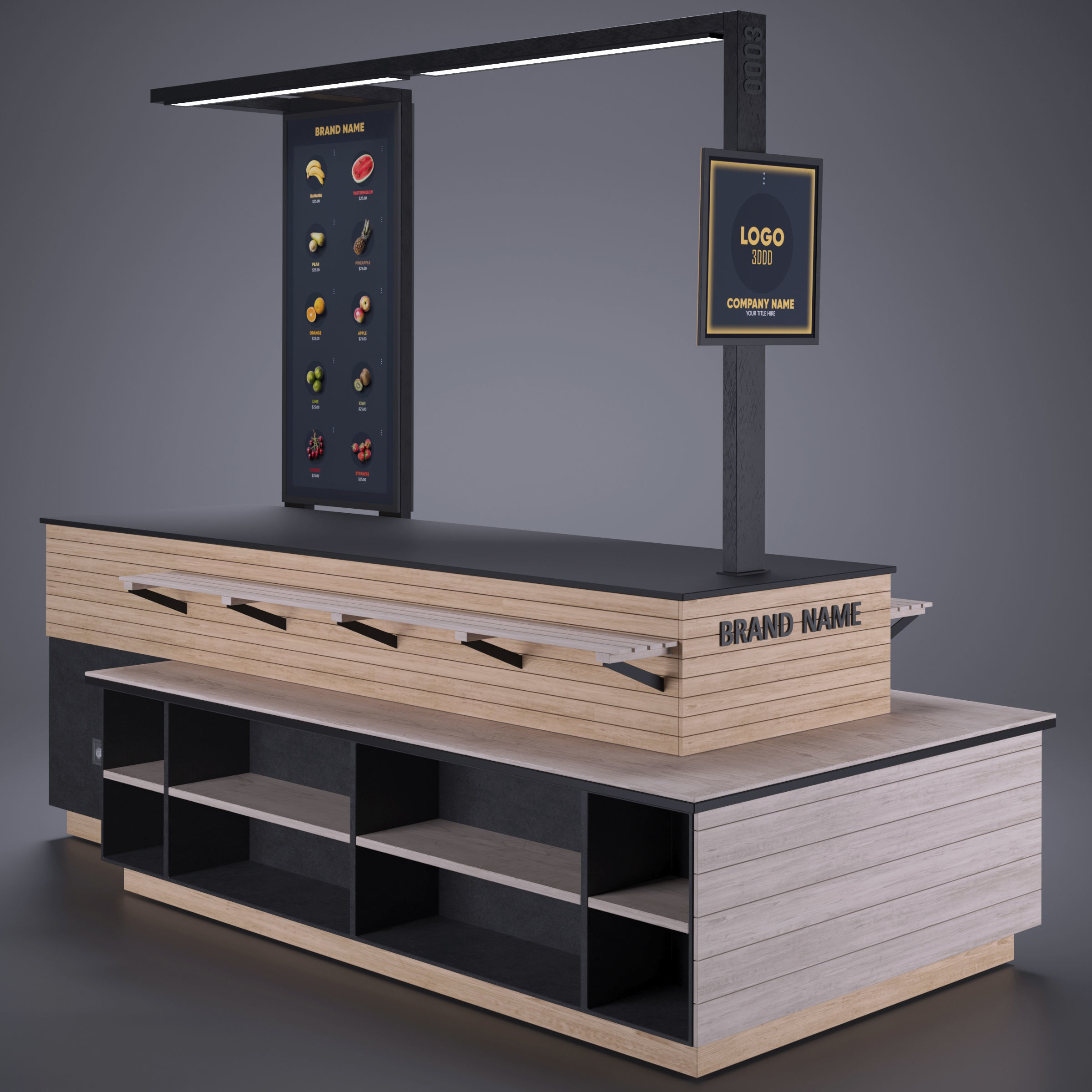 sale place 3D model | CGTrader