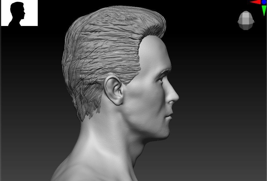 T-1000 3D model 3D printable | CGTrader