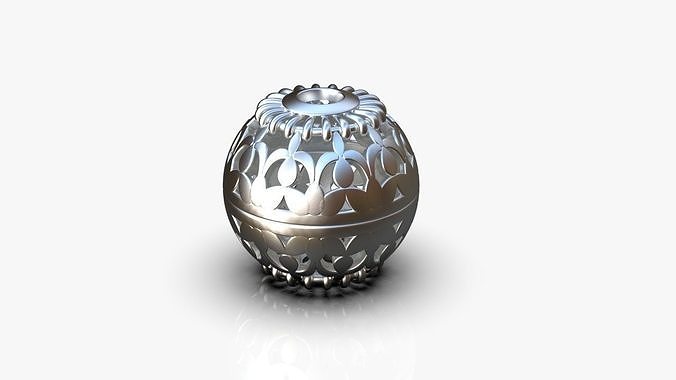 Charm bead 3D model 3D printable | CGTrader