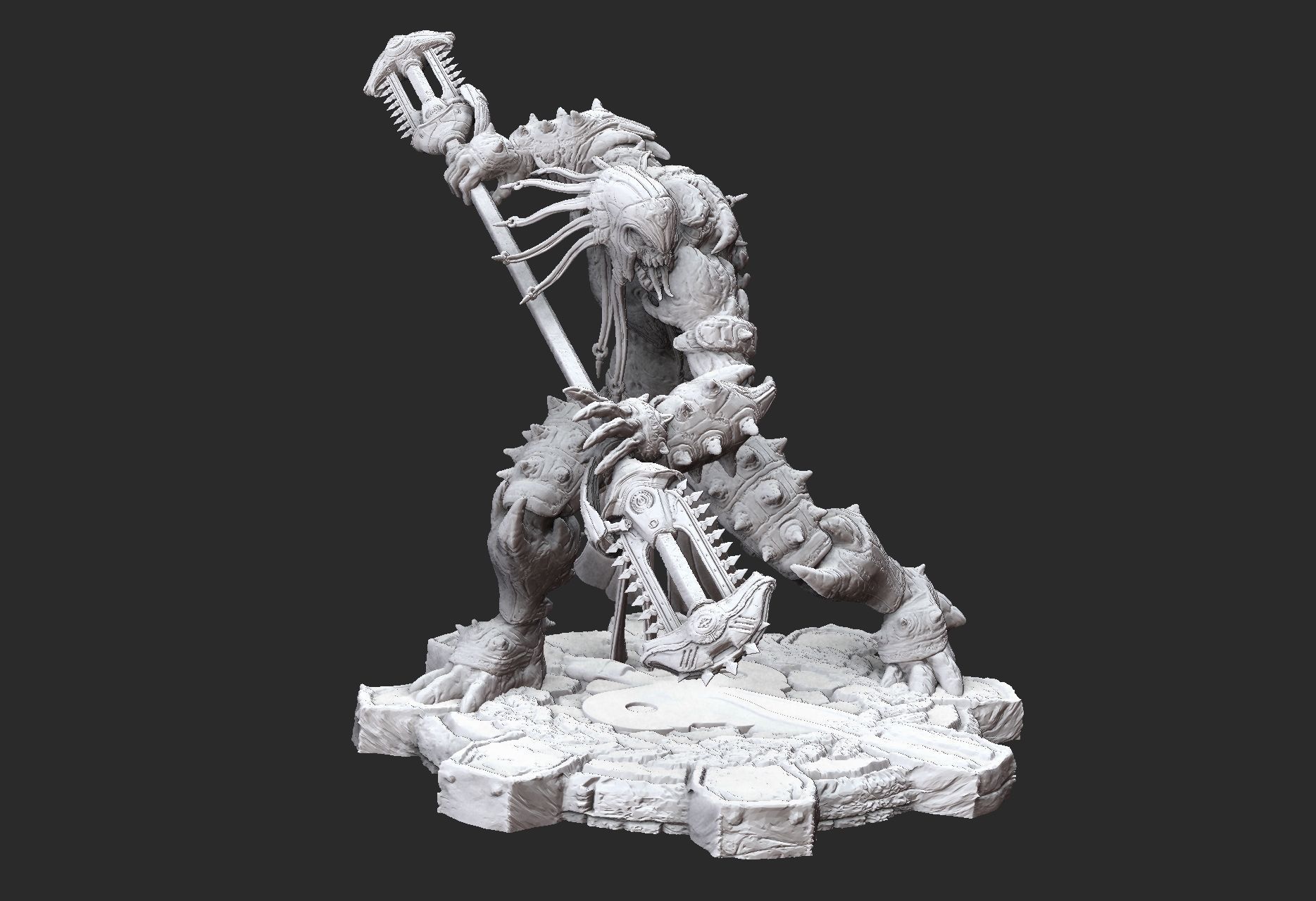 Skorge Gears of War 3D Model STL File 3D Print | CGTrader