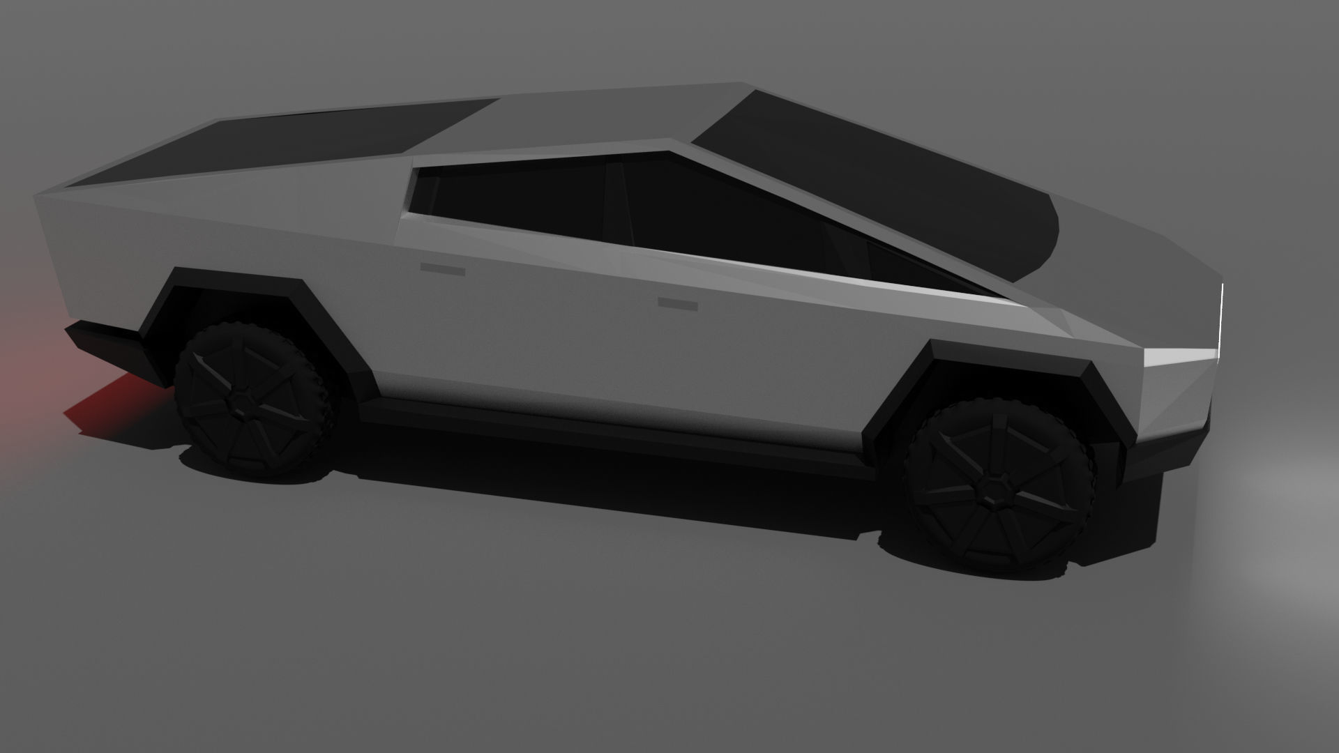 3D model Tesla Cybertruck VR / AR / low-poly | CGTrader