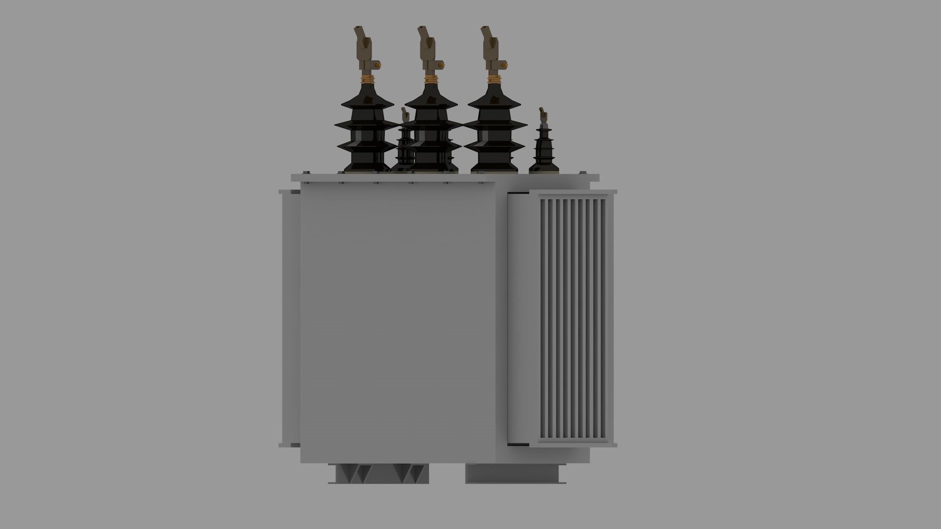3D model Electrical Power Transformer - Lowpoly VR / AR / low-poly ...