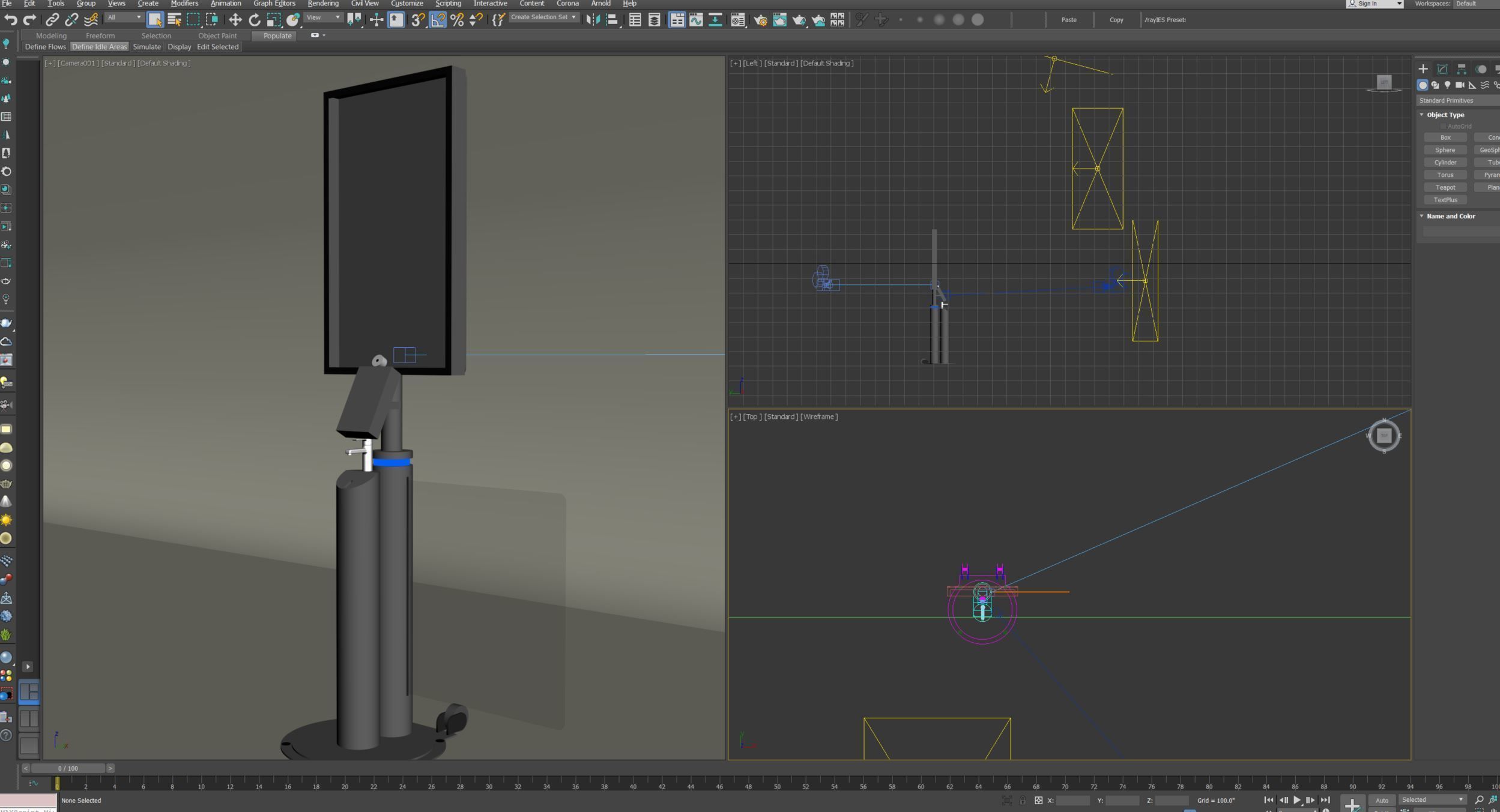 Electronic Screen free 3D model | CGTrader