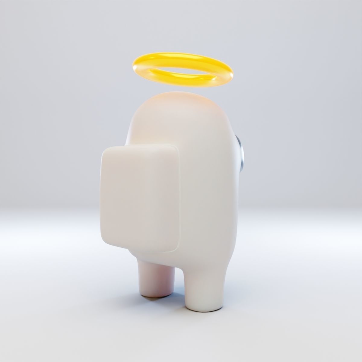 Among Us Angel Halo Character 3D model | CGTrader