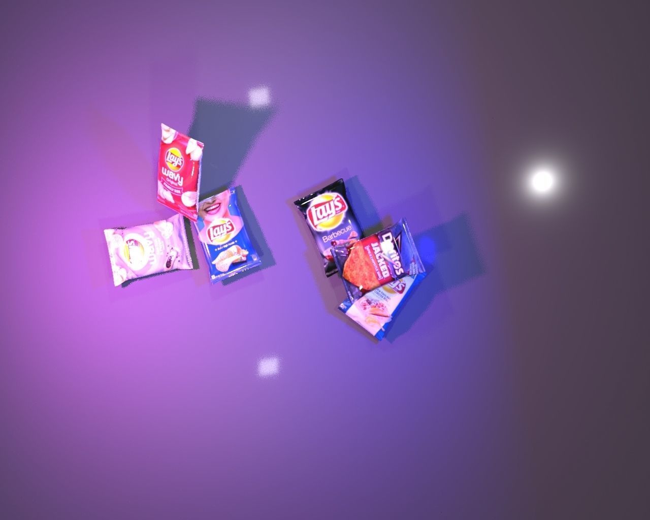 3D model Lays packet VR / AR / low-poly | CGTrader