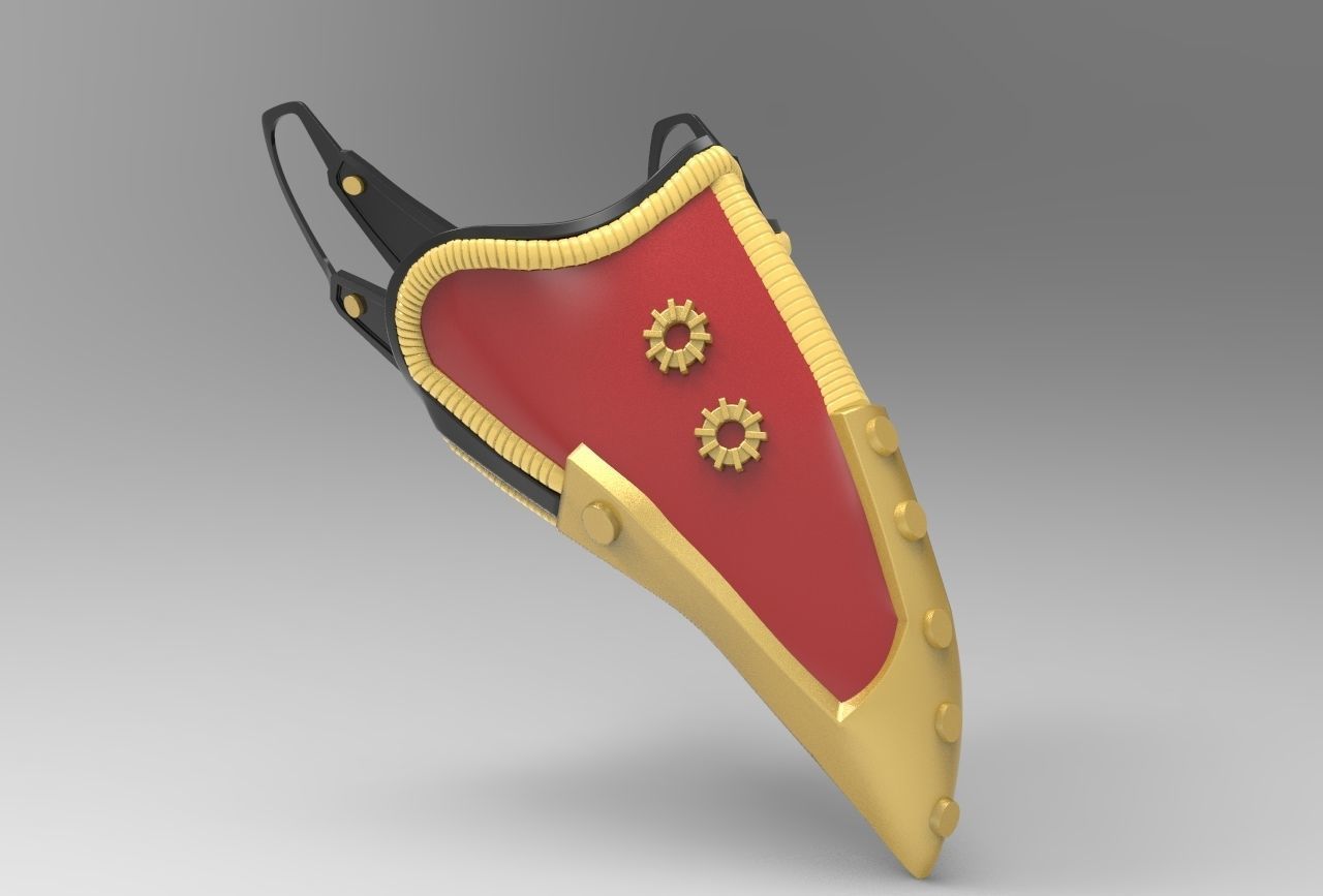 Overhaul Mask from My Hero Academia 3D model 3D printable | CGTrader