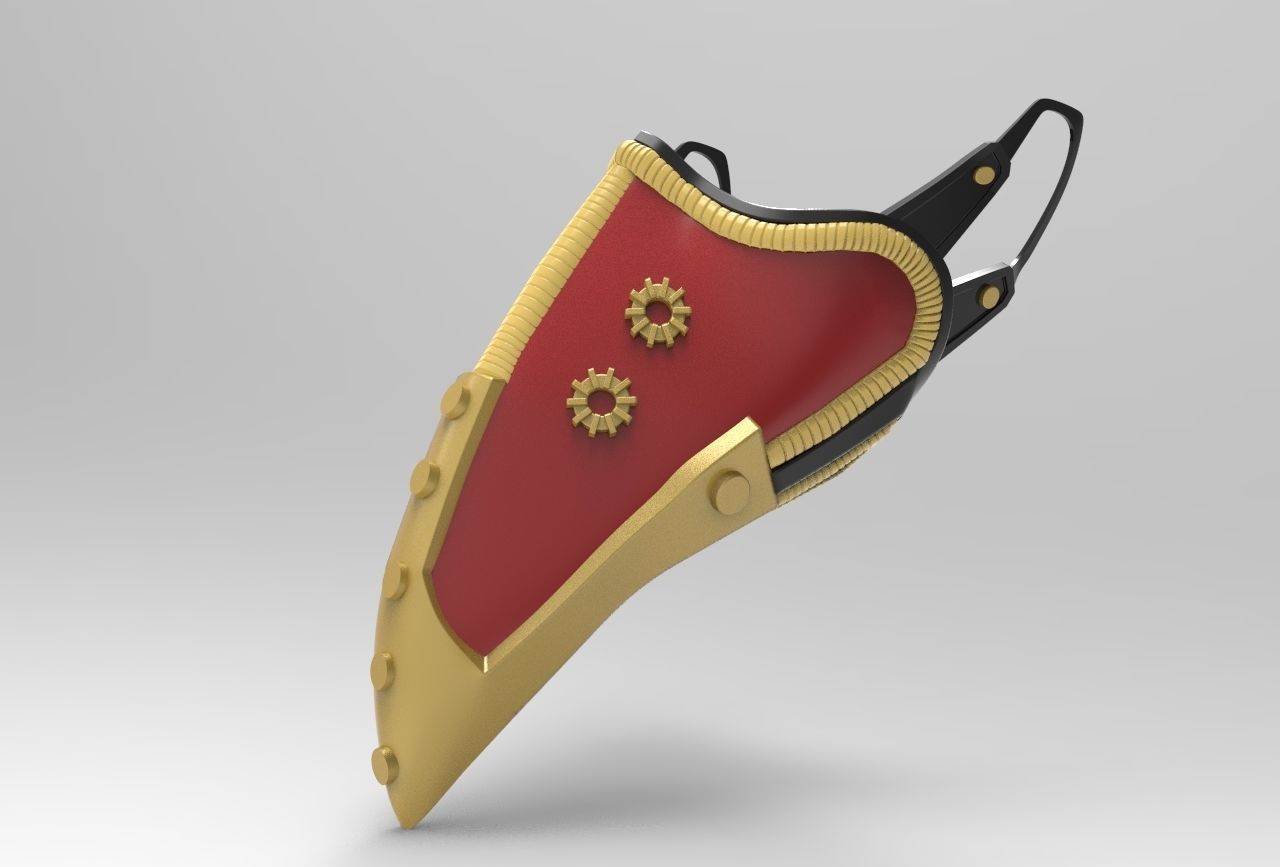 Overhaul Mask from My Hero Academia 3D model 3D printable | CGTrader