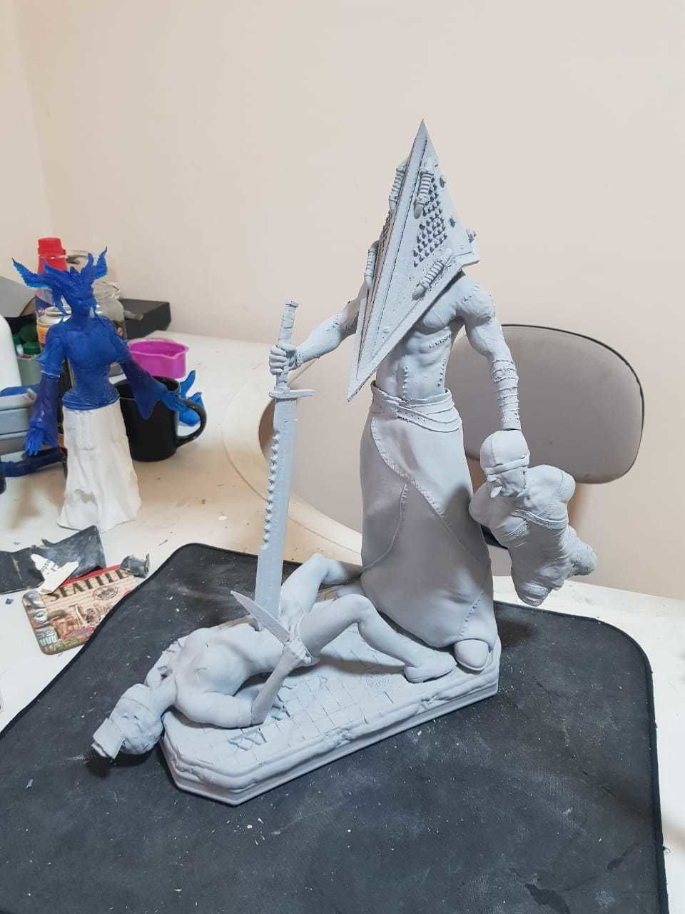 Pyramid Head 3D model 3D printable | CGTrader