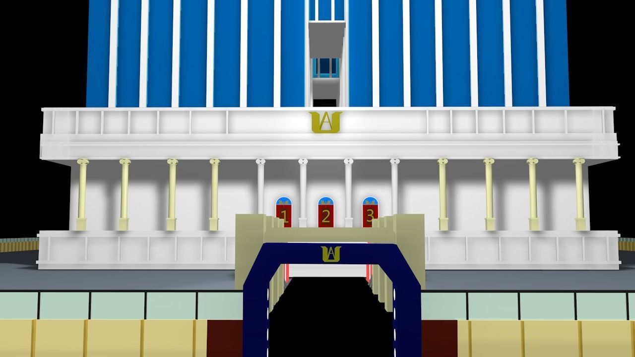 MHA UA 3D Model 3D model | CGTrader