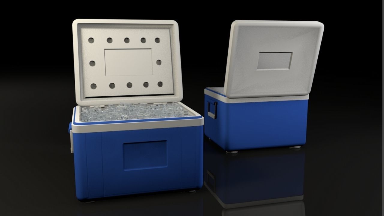 3d cooler two coolers 3D model | CGTrader