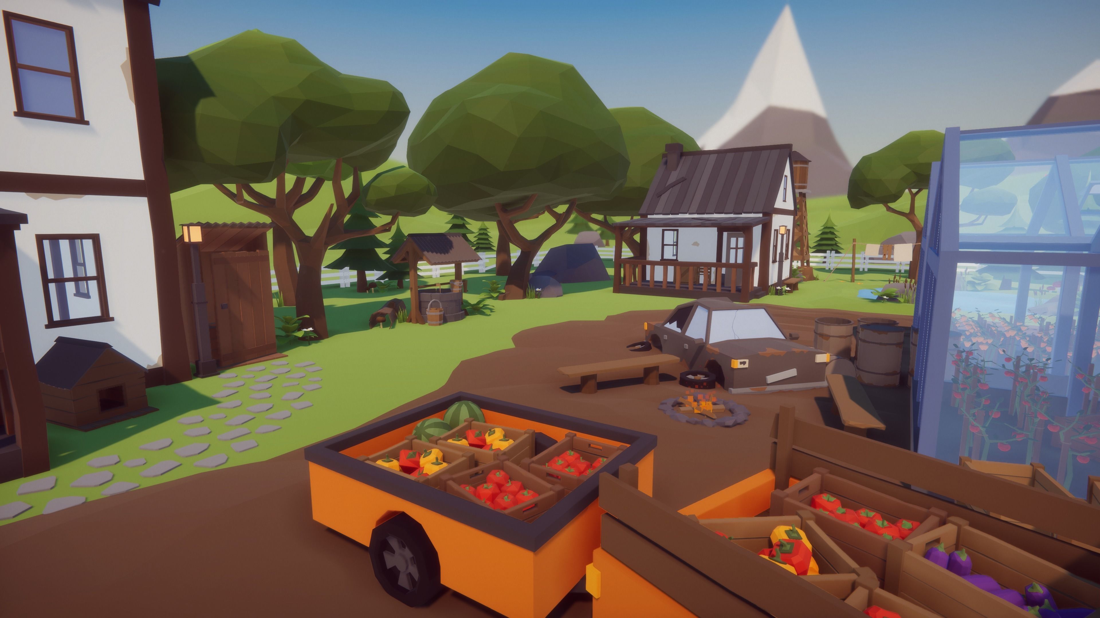 3D model Low Poly Farm Pack VR / AR / low-poly | CGTrader