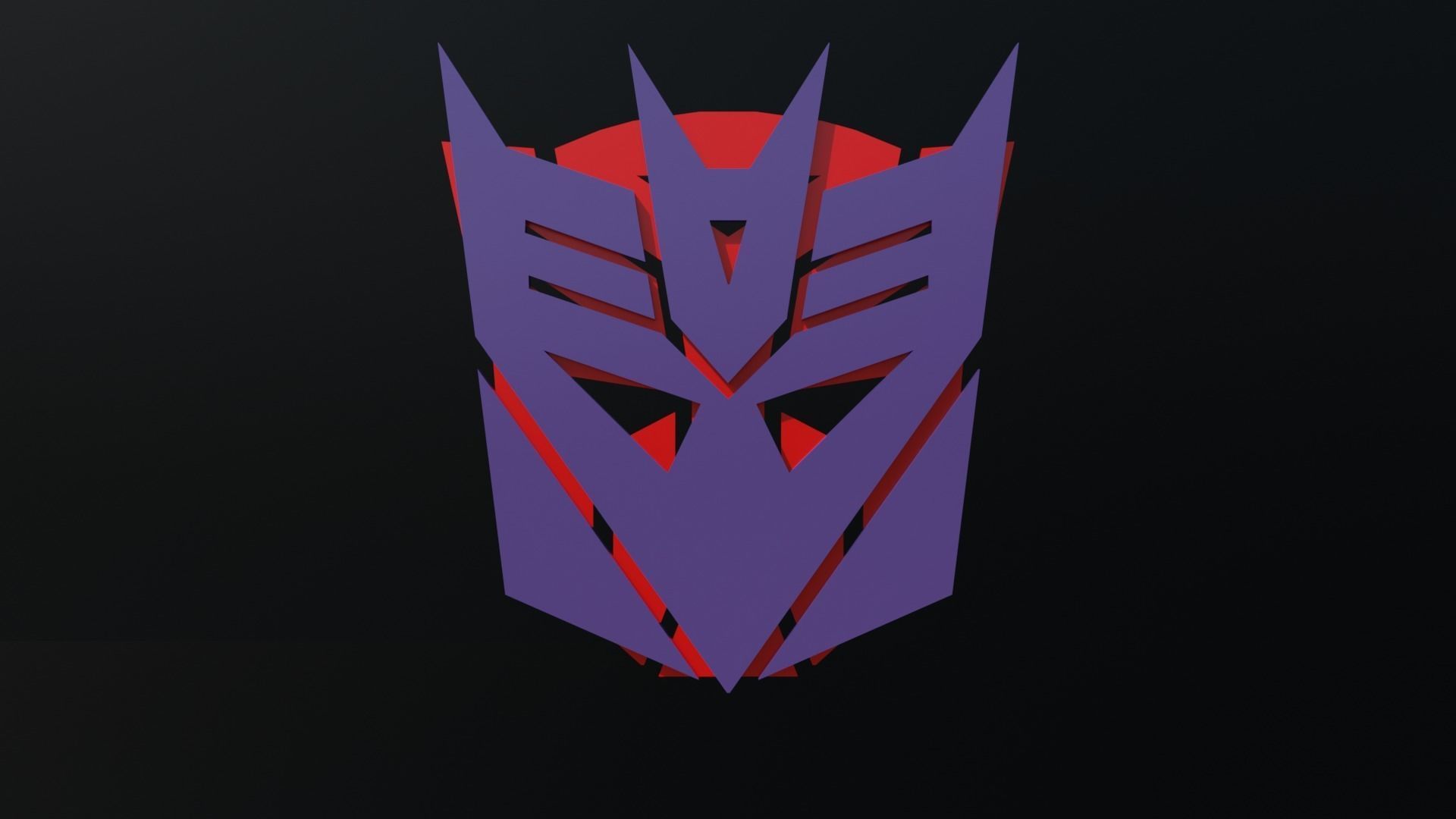 3D model Autobot and Decepticon Logos Pack 1 VR / AR / low-poly | CGTrader