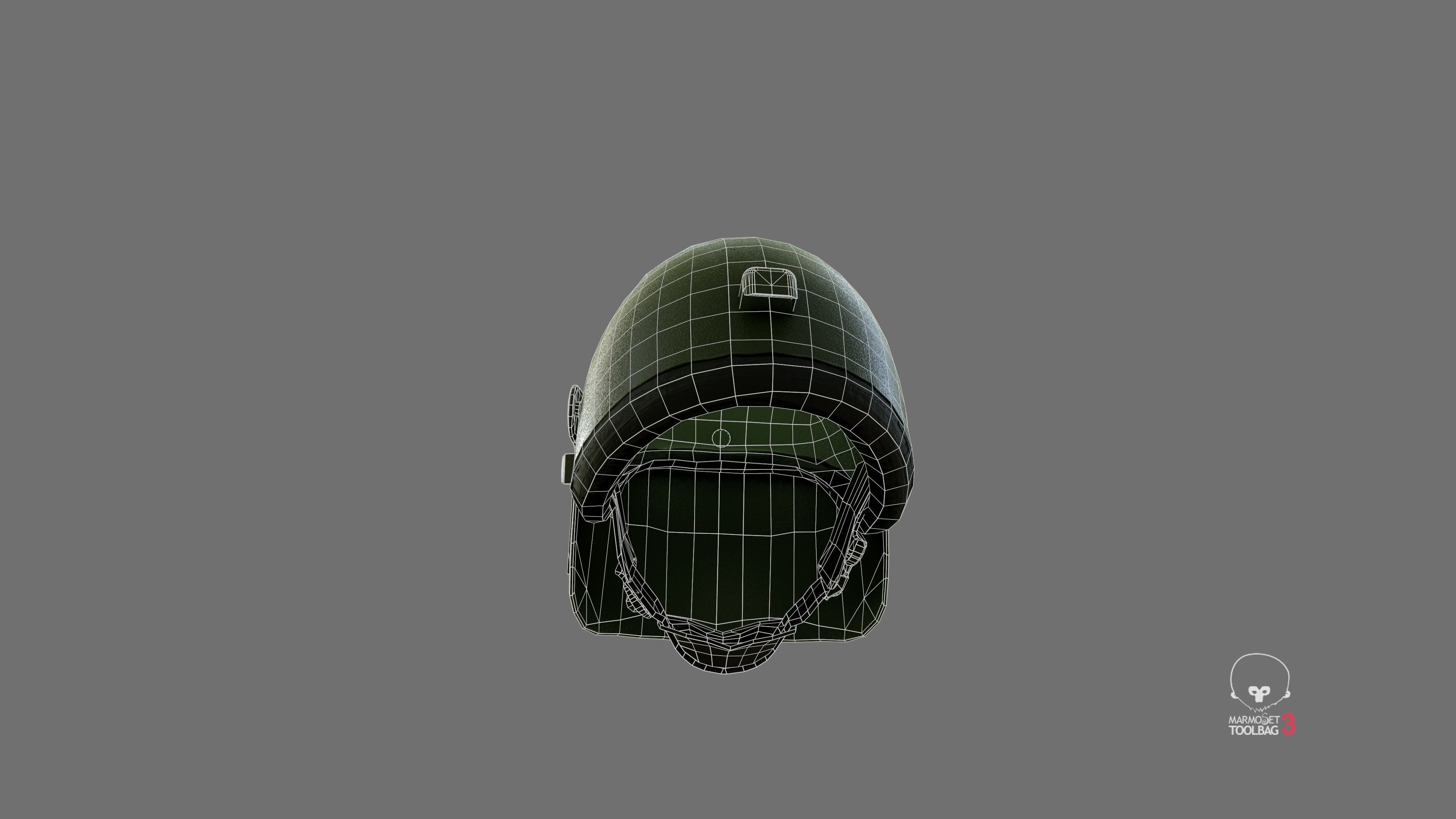 3D model Russian Assault Helmet PSH-77 low-poly 3d model VR / AR / low ...