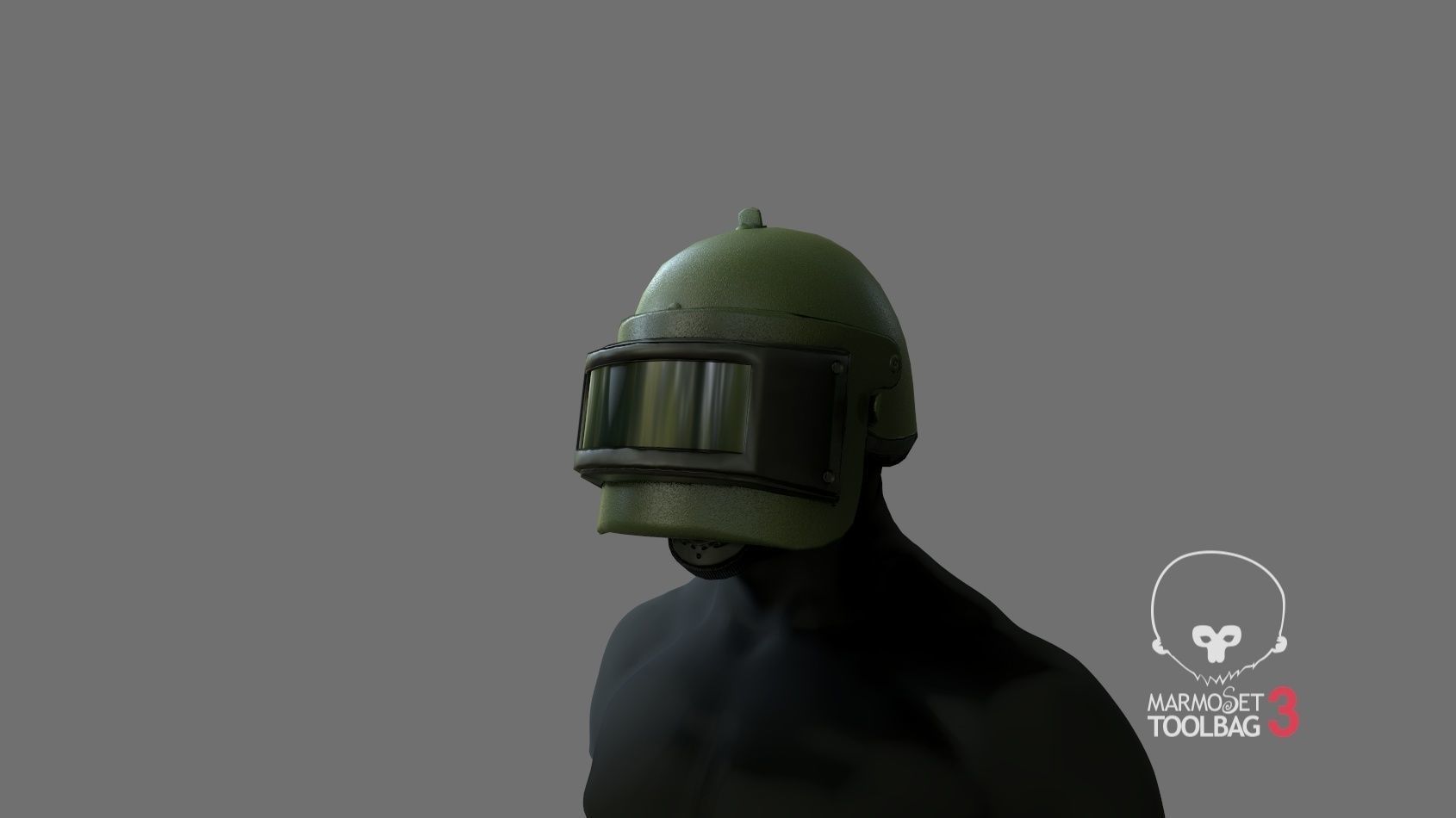 3D model Russian Assault Helmet PSH-77 low-poly 3d model VR / AR / low ...