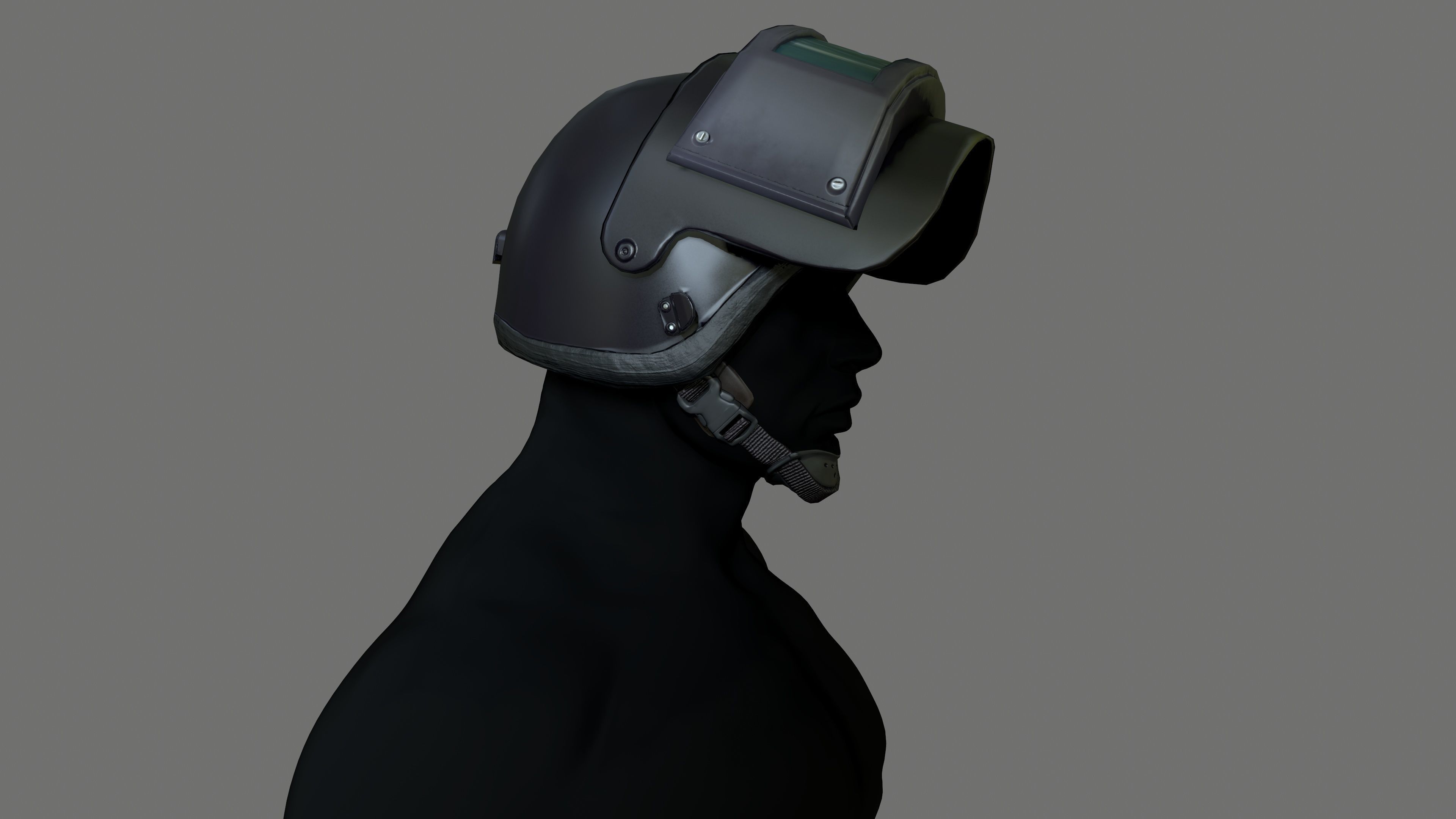 3D model Russian Assault Helmet PSH-77 low-poly 3d model VR / AR / low ...