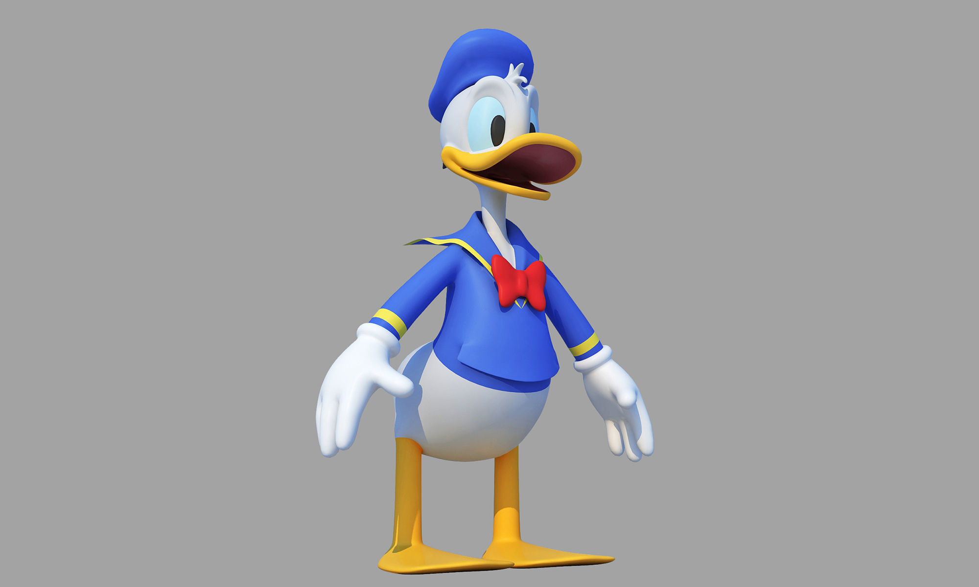Donald Duck 3D model | CGTrader
