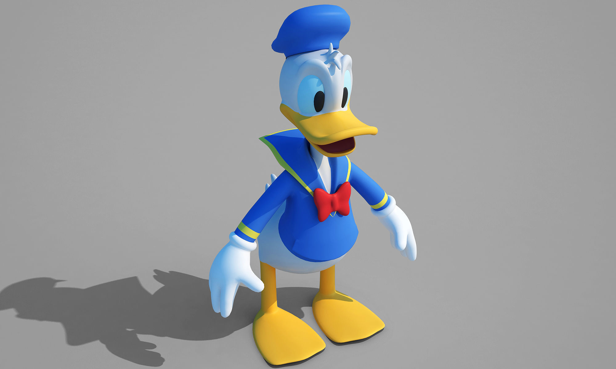 Donald Duck 3D model | CGTrader