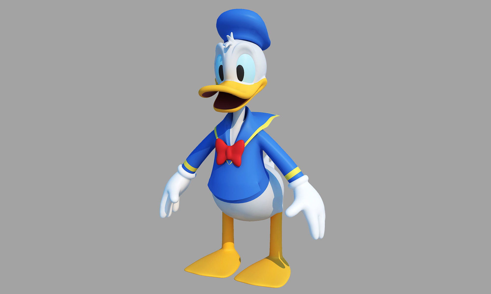 Donald Duck 3D model | CGTrader