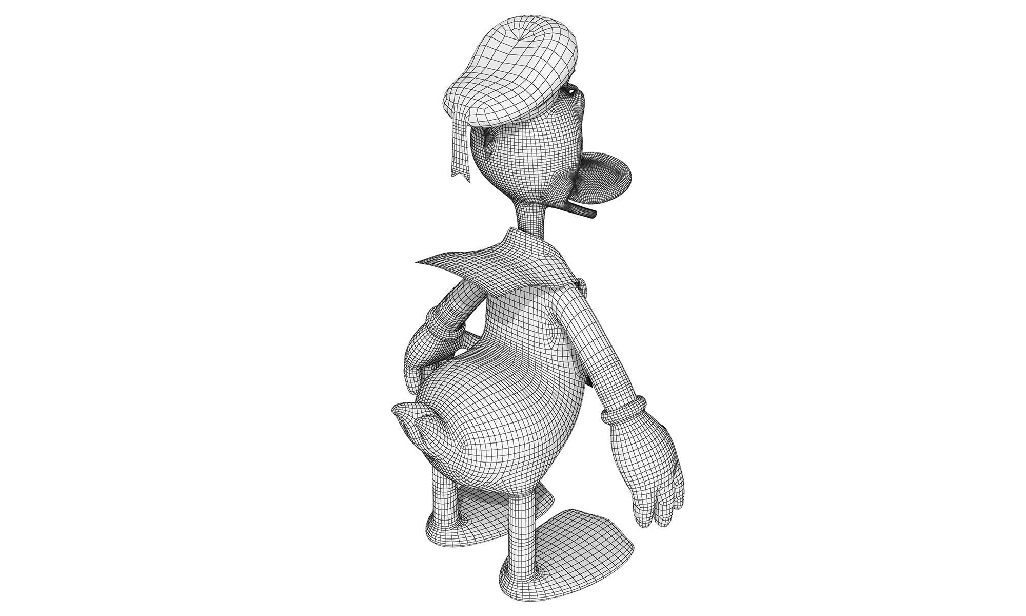 Donald Duck 3D model | CGTrader