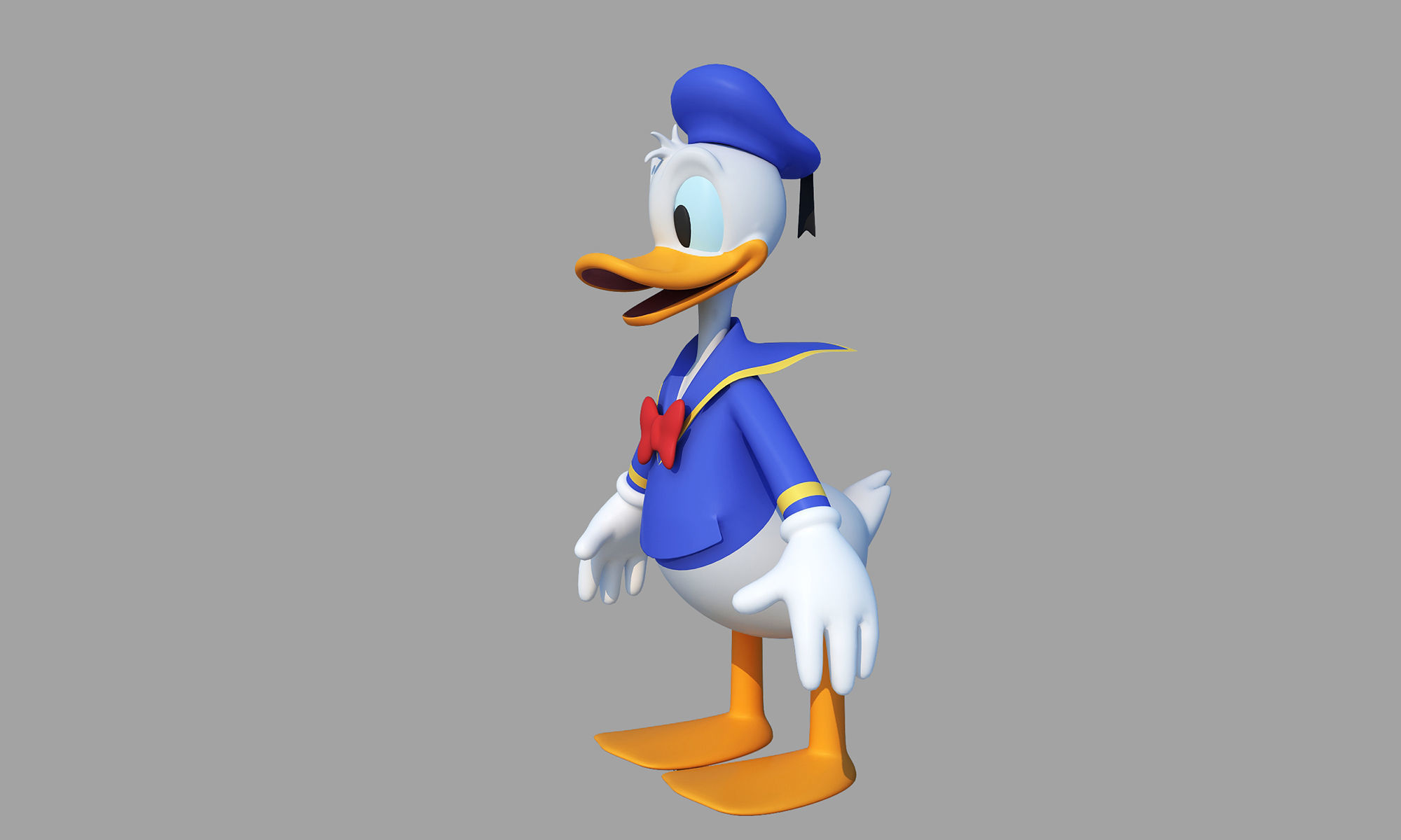 Donald Duck 3D model | CGTrader