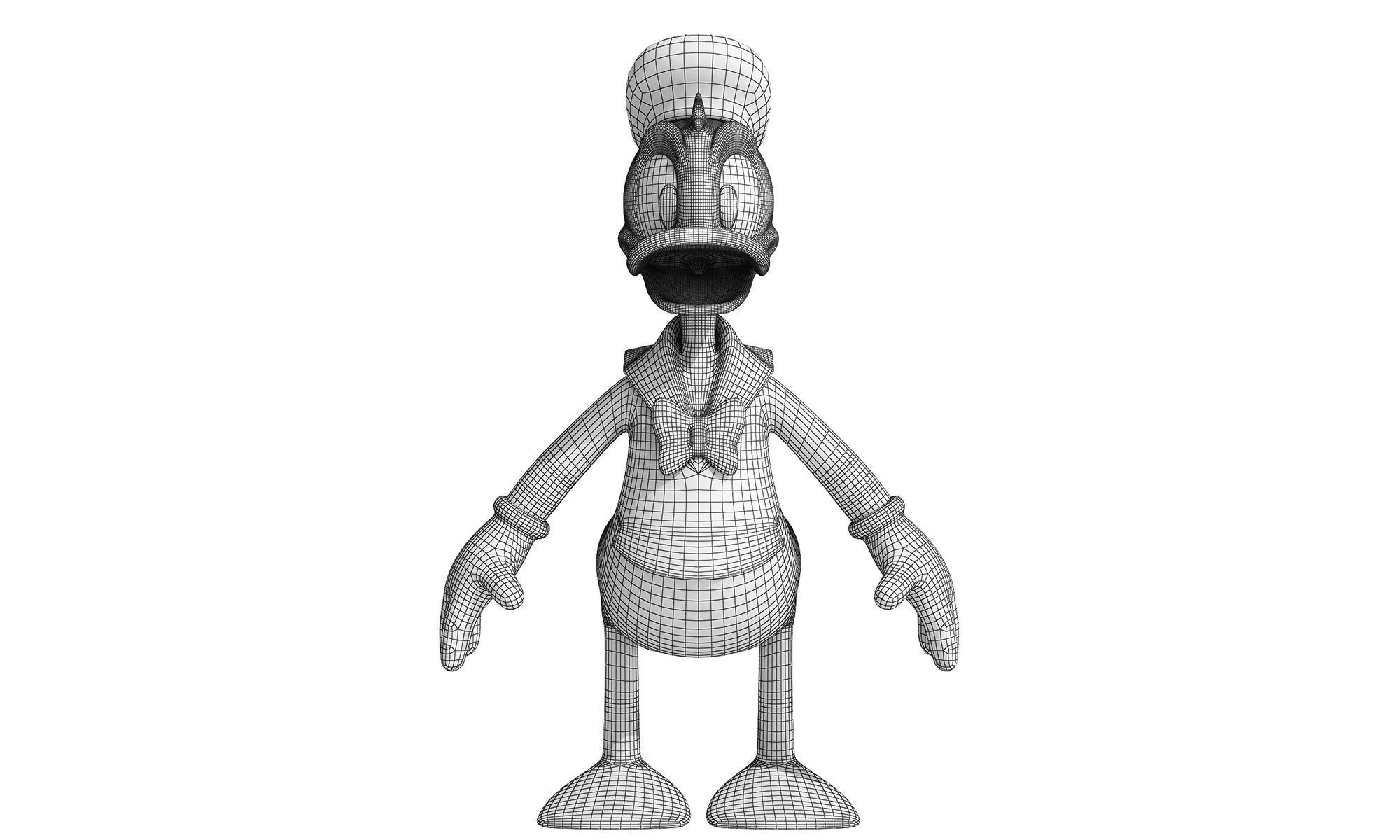 Donald Duck 3D model | CGTrader