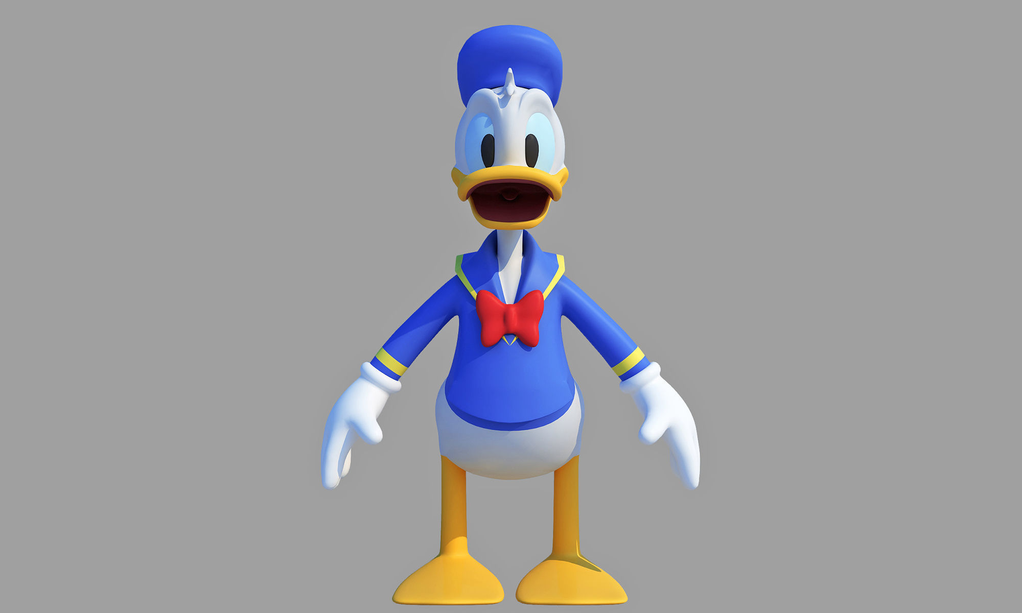Donald Duck 3D model | CGTrader
