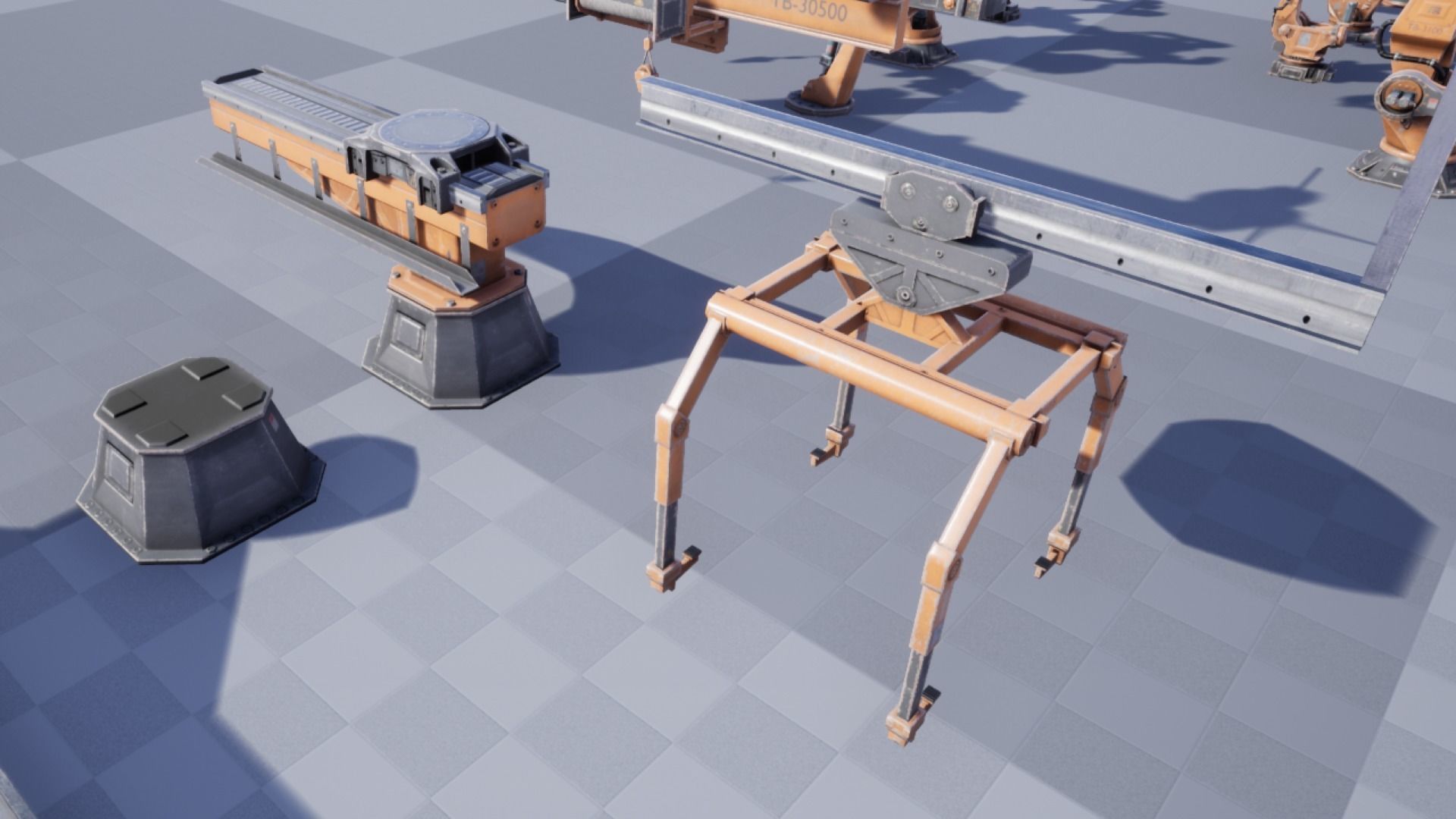 3D model Industrial Robot Pack VR / AR / low-poly | CGTrader