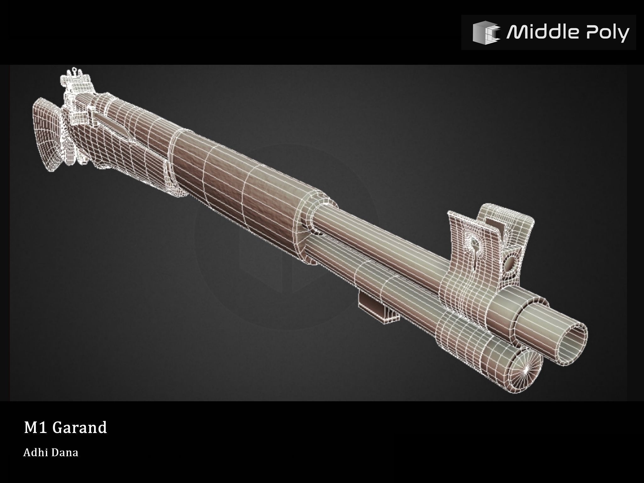M1 Garand free VR / AR / low-poly 3D model | CGTrader