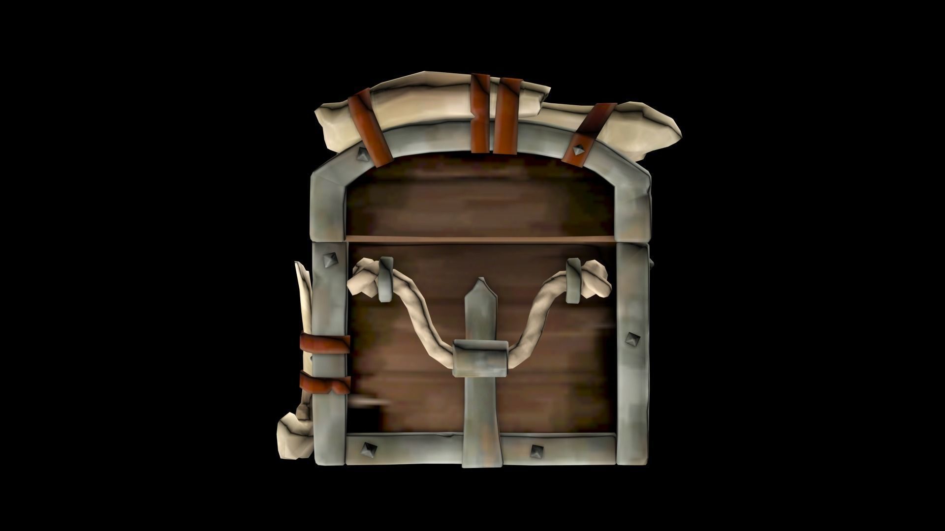Sea of Thieves - Skeleton Chest 3D Model 3D model | CGTrader