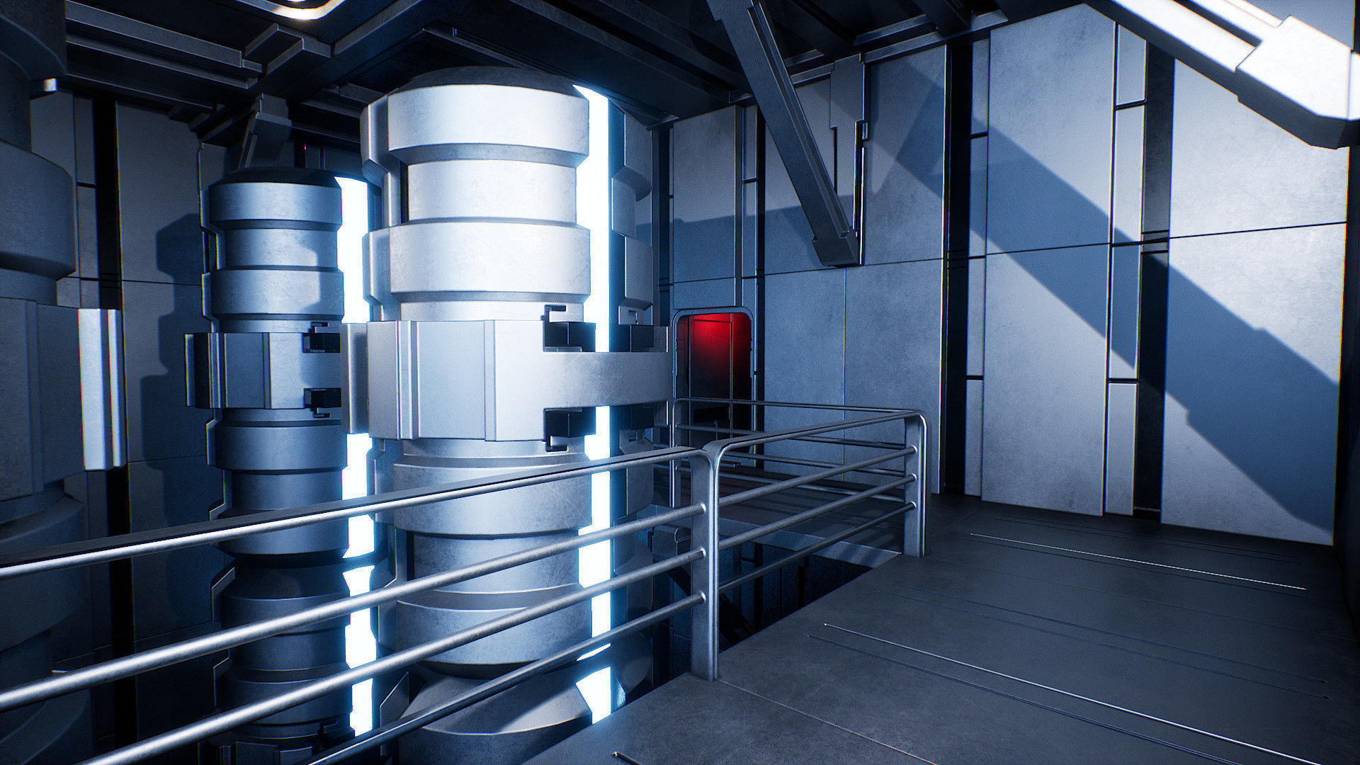 3D model Modular Sci-Fi Interior Bundle VR / AR / low-poly | CGTrader