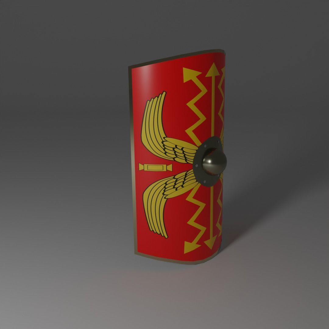 Scutum - Shield free 3D model | CGTrader
