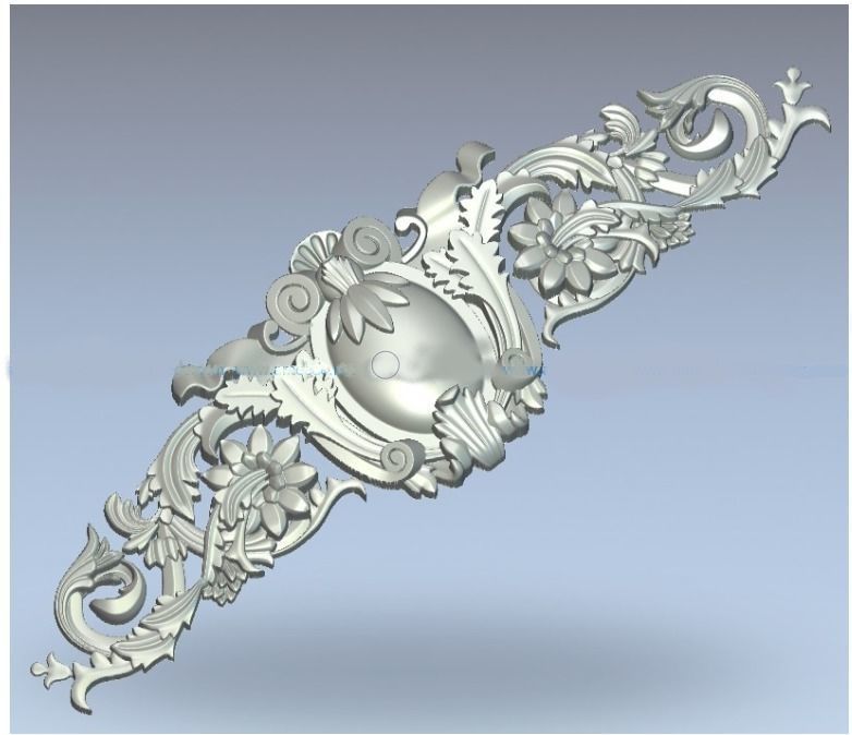 3D Pattern flowers cnc | CGTrader