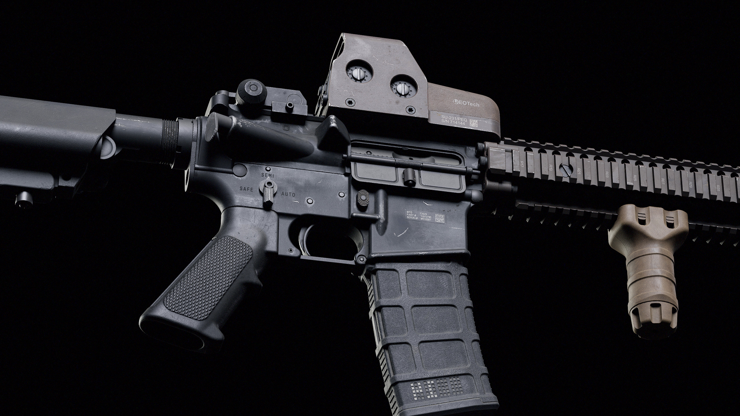 3D model M4 Block II CQBR VR / AR / low-poly | CGTrader