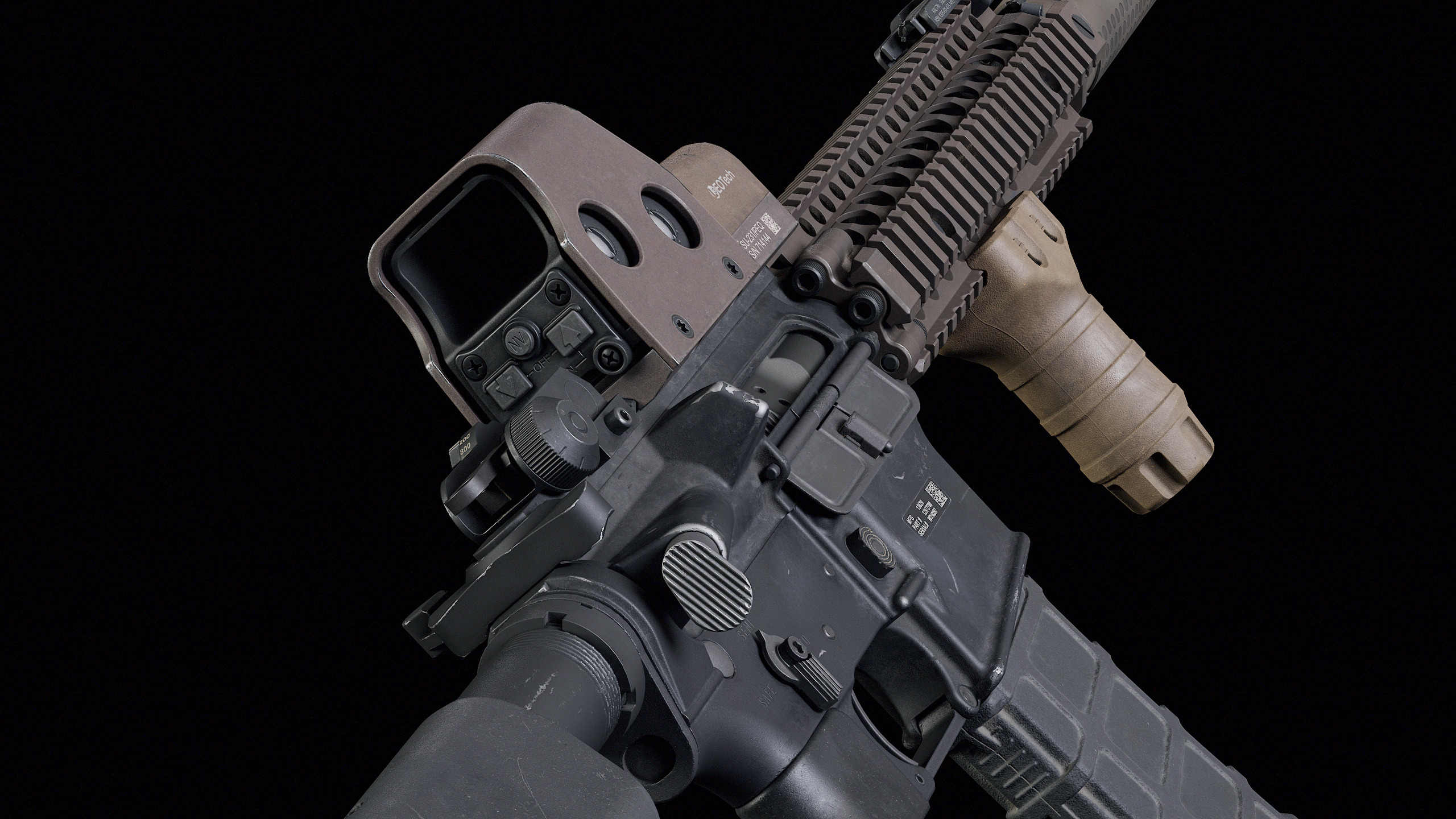 3D model M4 Block II CQBR VR / AR / low-poly | CGTrader