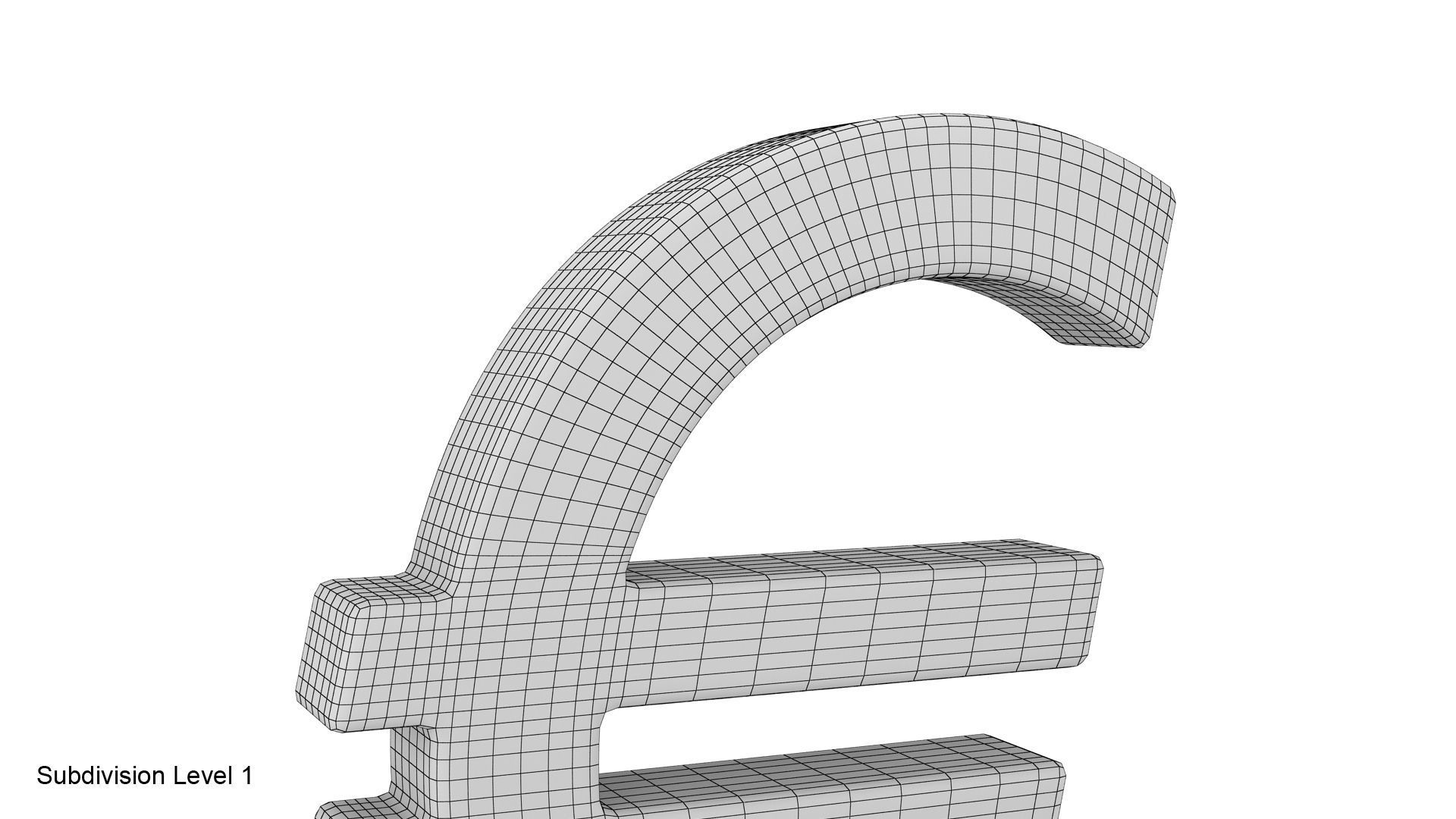 Euro symbol 3D model | CGTrader