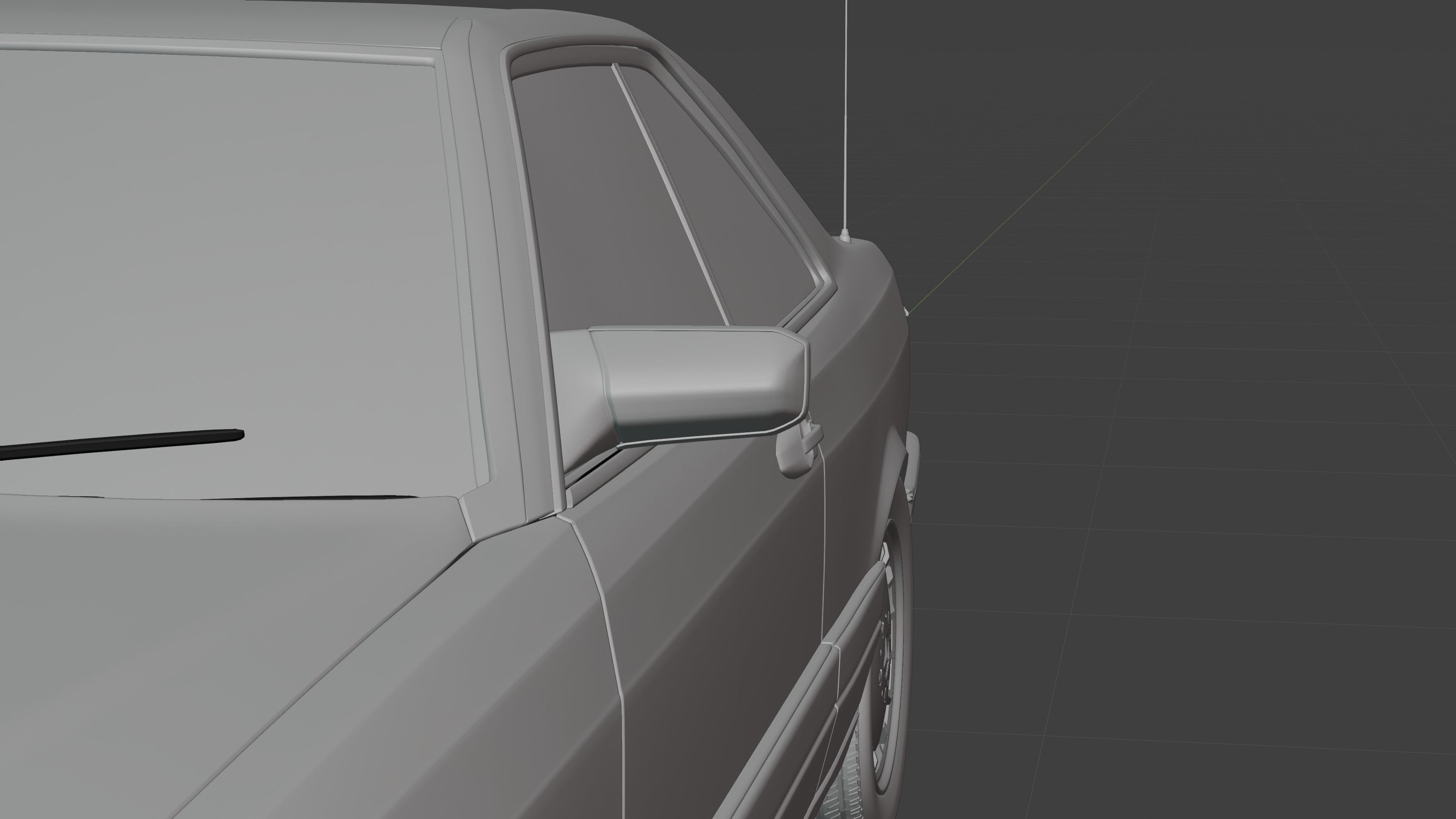 Mercedes Benz 560SEC c126 3D model | CGTrader