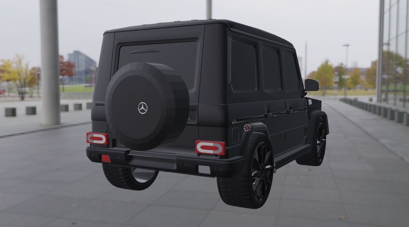 3D model Mercedes Benz g500 VR / AR / low-poly | CGTrader