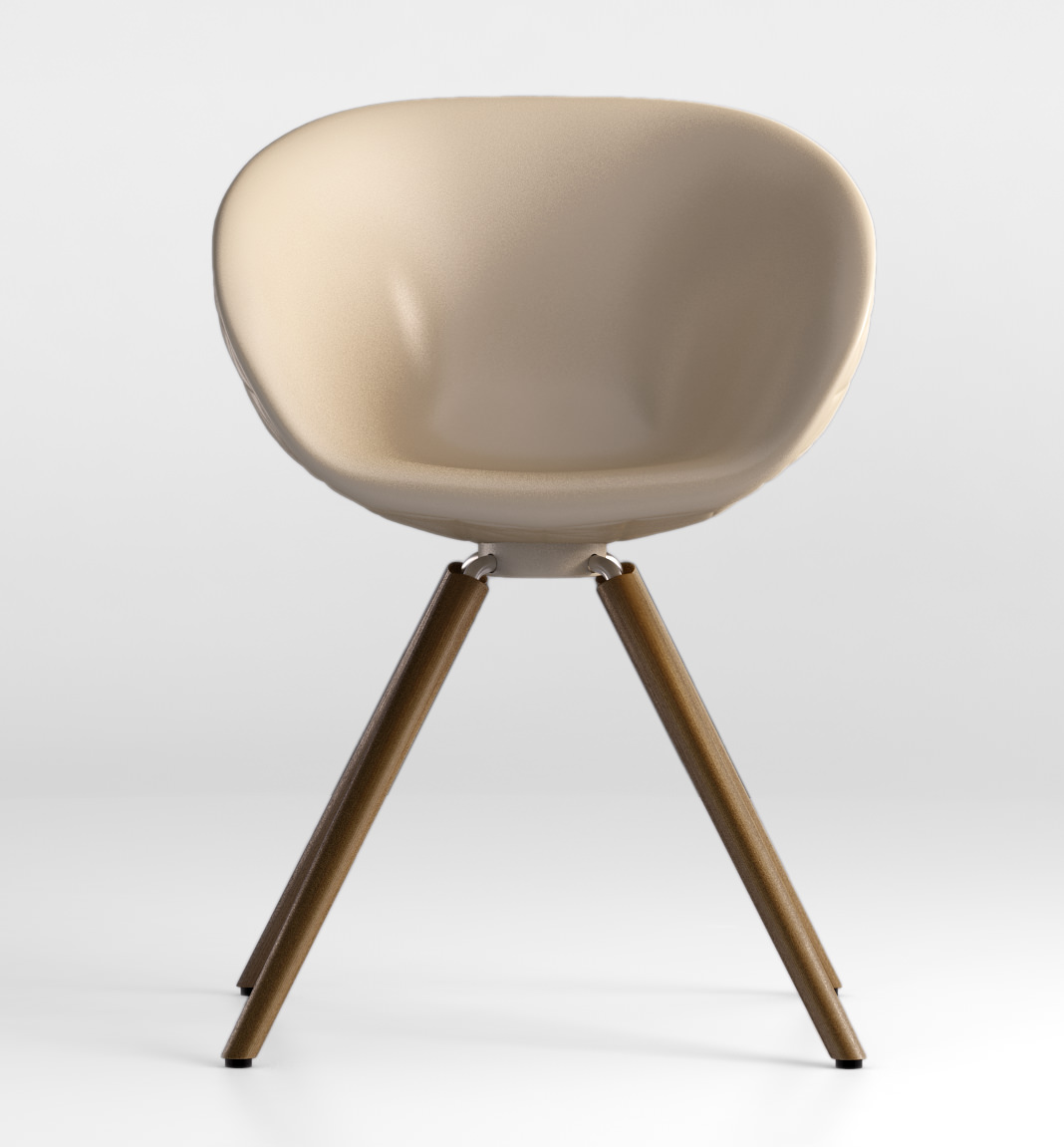 Tonon 905 structure steel wood chair 3D model | CGTrader
