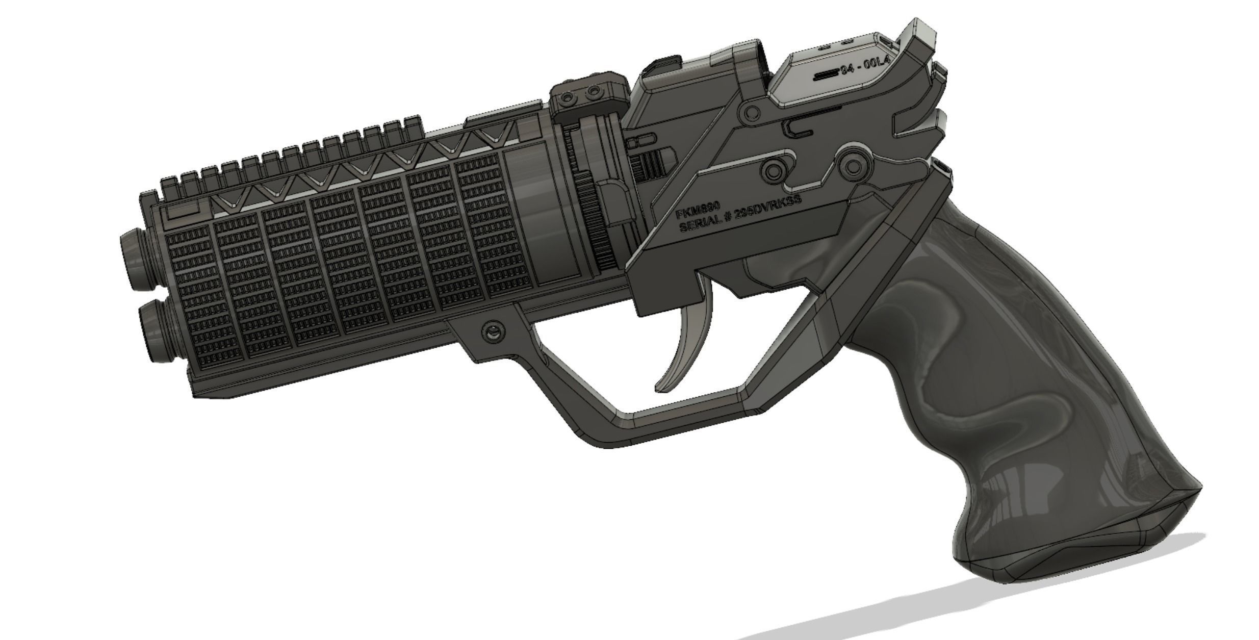 Blade Runner 2049 K Replica 3D model 3D printable | CGTrader