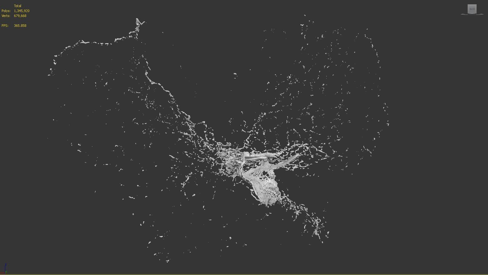 Water Splash Animation 3D model animated | CGTrader