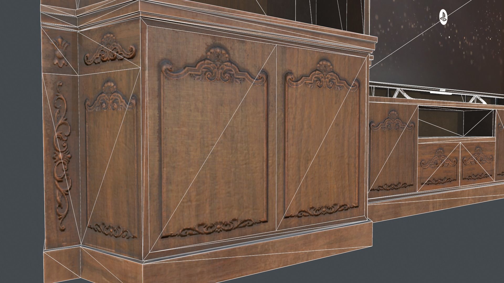 3D model TW Wall VR / AR / low-poly | CGTrader