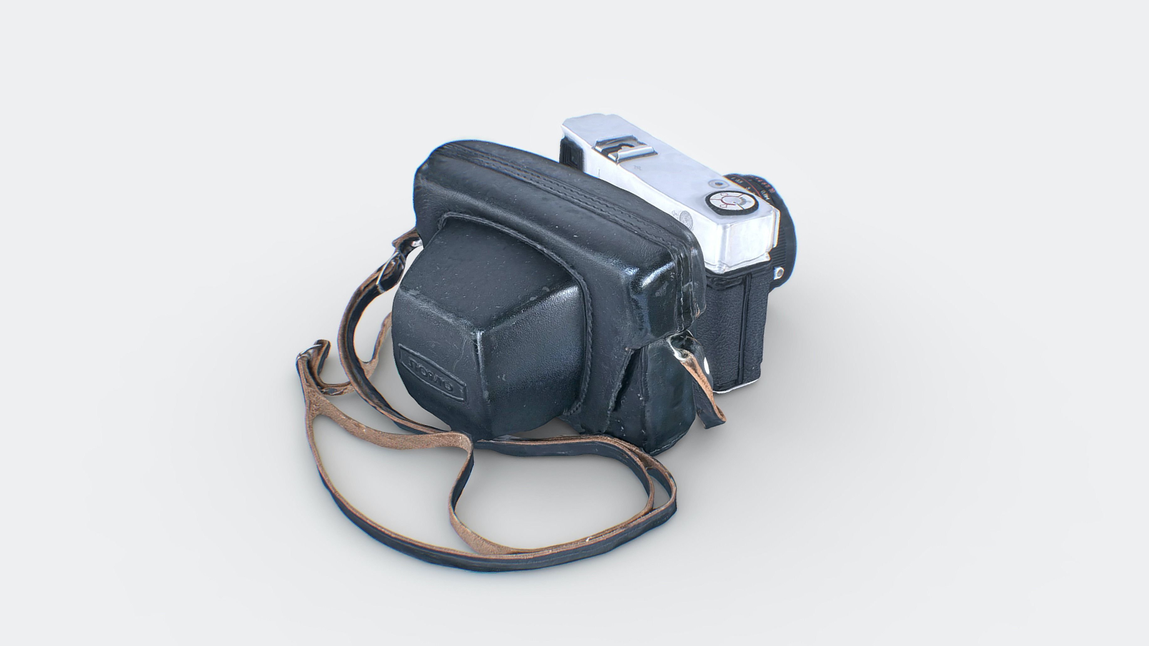 3D model 3D scan - Photogrammetry of a vintage camera VR / AR / low ...