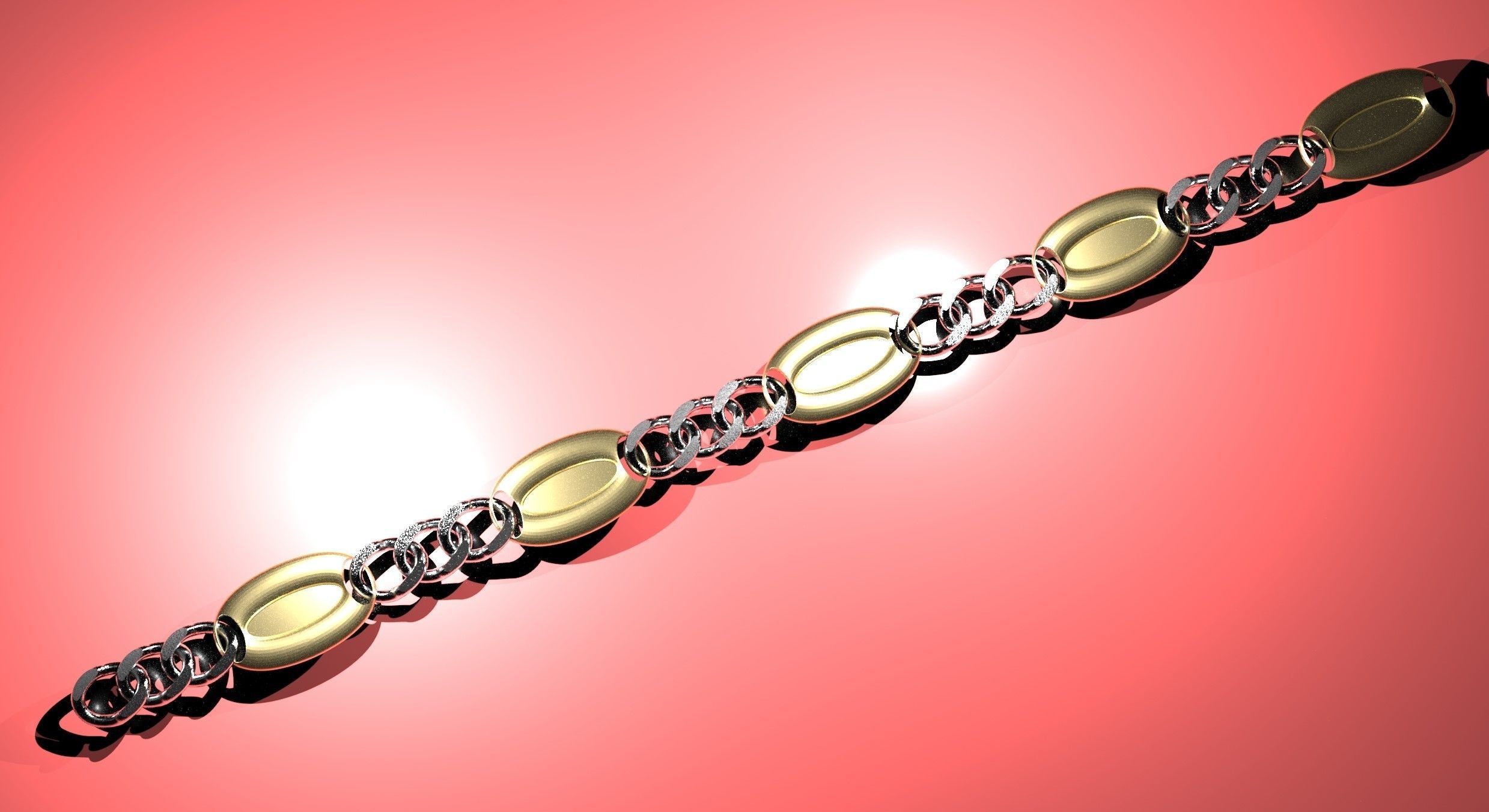 puff mariner chain 3D model | CGTrader