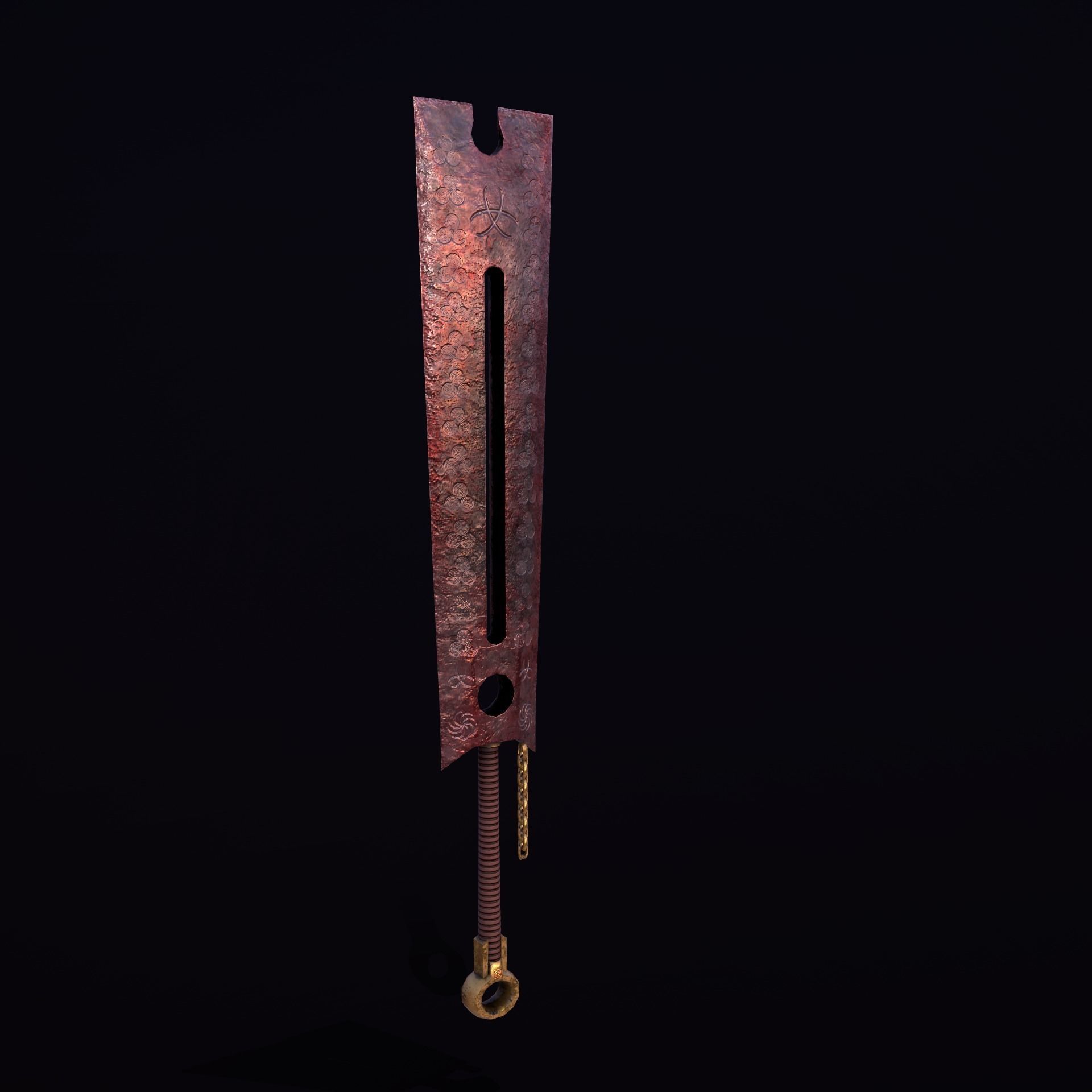 3D model Bloody Sword VR / AR / low-poly | CGTrader