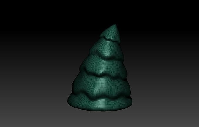 Christmas Tree toy 3D print model 3D model 3D printable | CGTrader